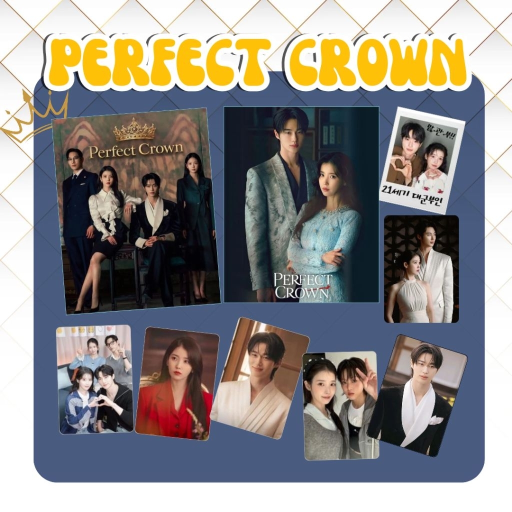 PERFECT CROWN MINI FANKIT UNOFFICIAL KDRAMA MERCH POLAROID POSTER MINI ...