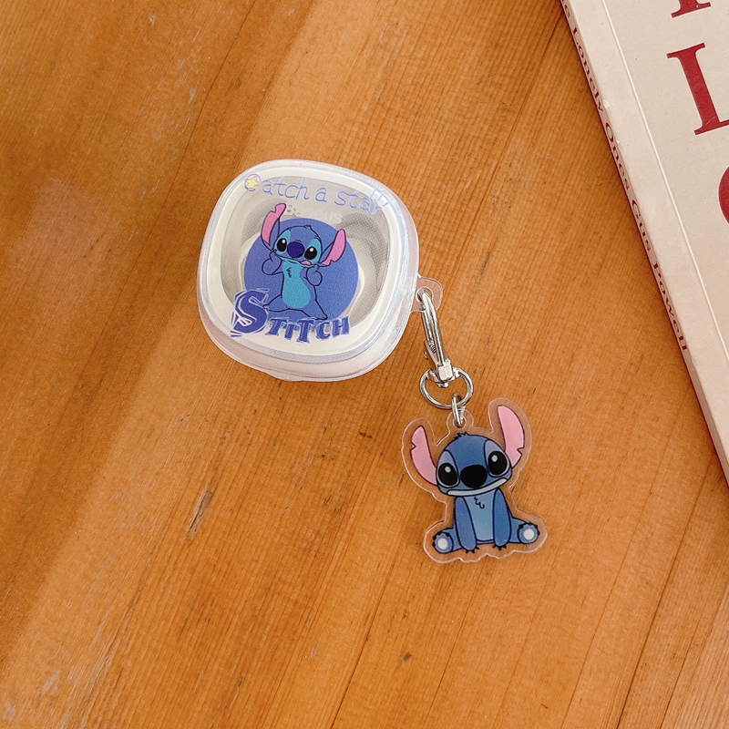 For Baseus Bowie WM02 TWS Transparent Cute Cartoon Earphone Cover for ...