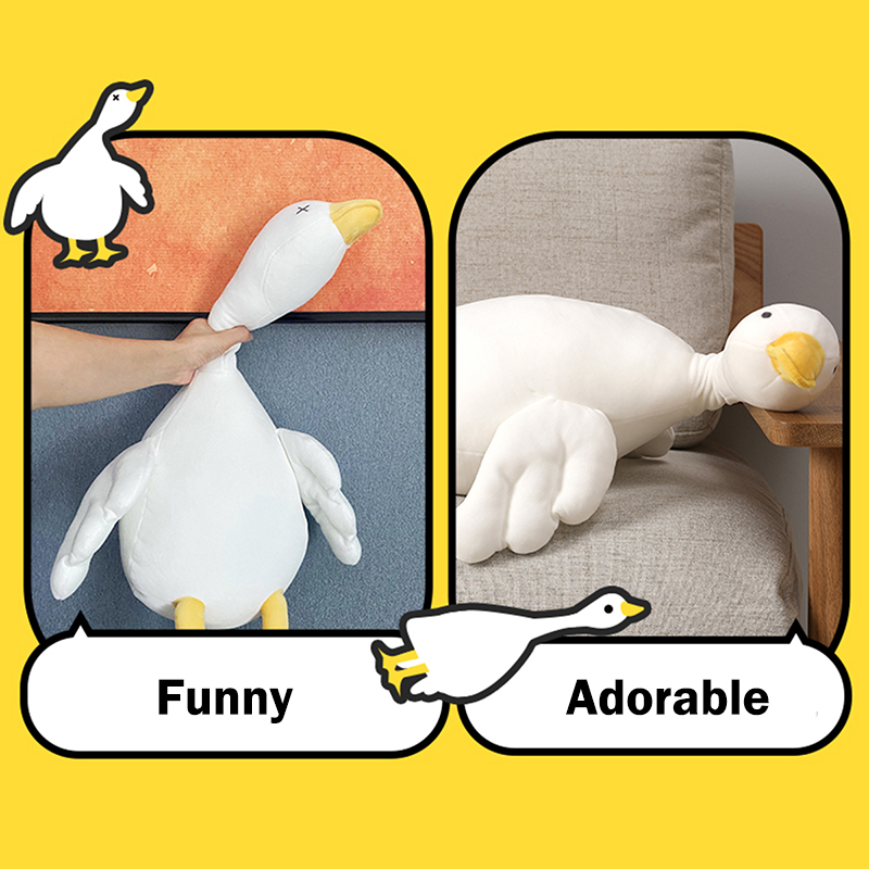 MINISO Cute White Swan Plush Doll Toy | Shopee Malaysia