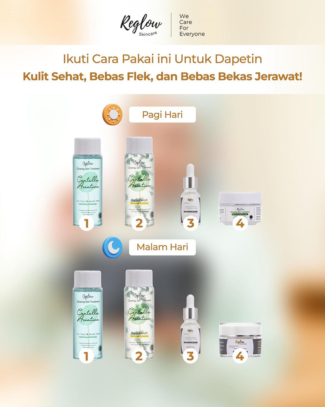 Reglow - Whitening Package - Skin Barrier Series Package - Acne ...