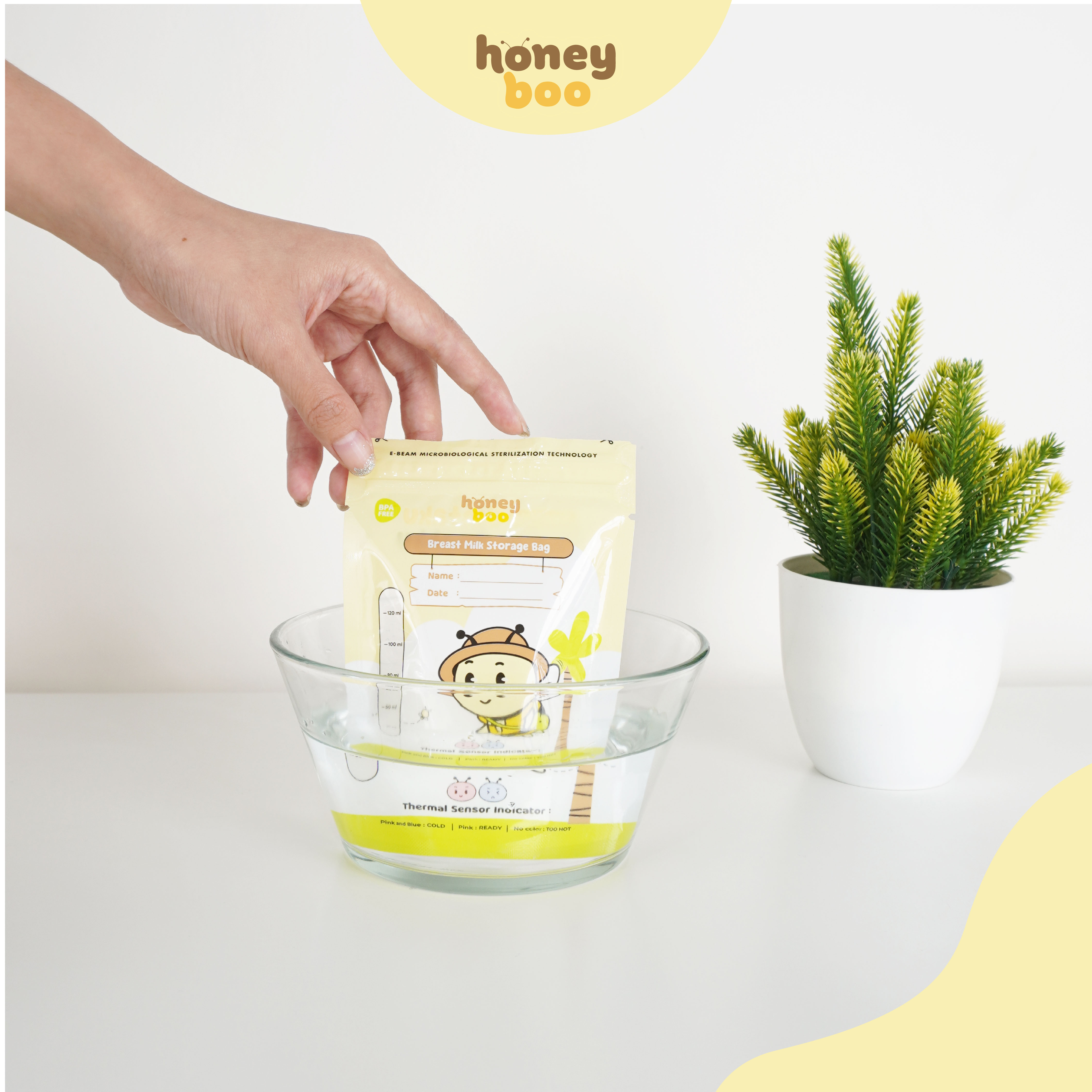 HONEY Boo - Breast Milk Plastic Bags 120ml Packaging | Shopee Malaysia