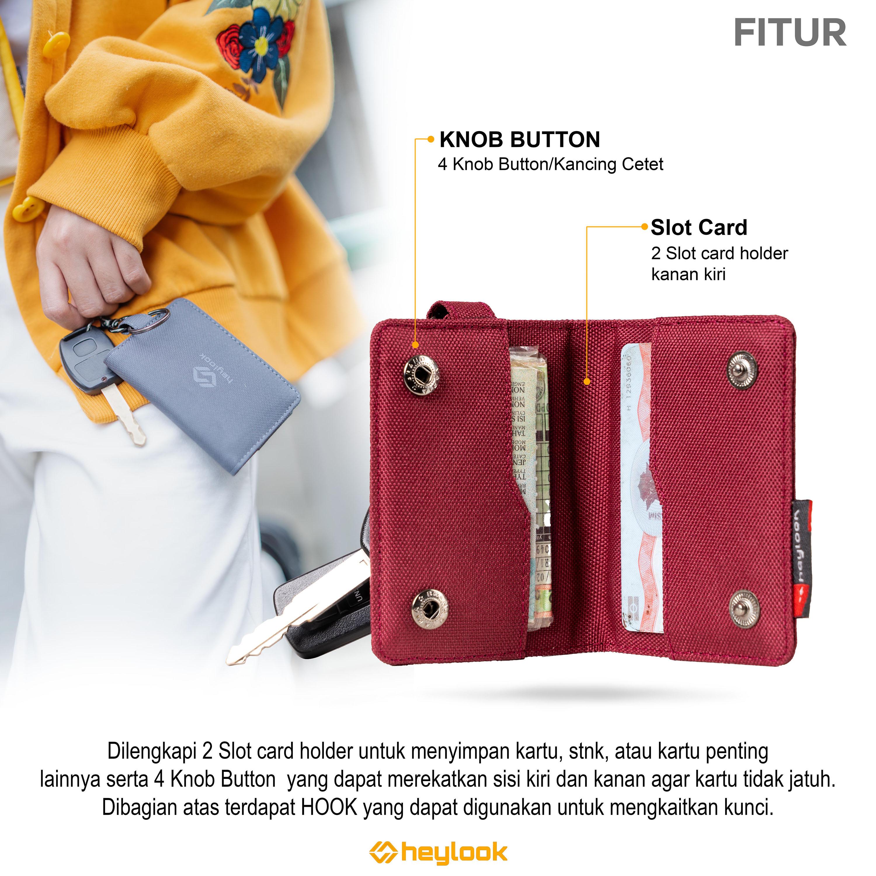GANTUNGAN HEYLOOK Official - EXTER Card Holder Card Wallet Car ...