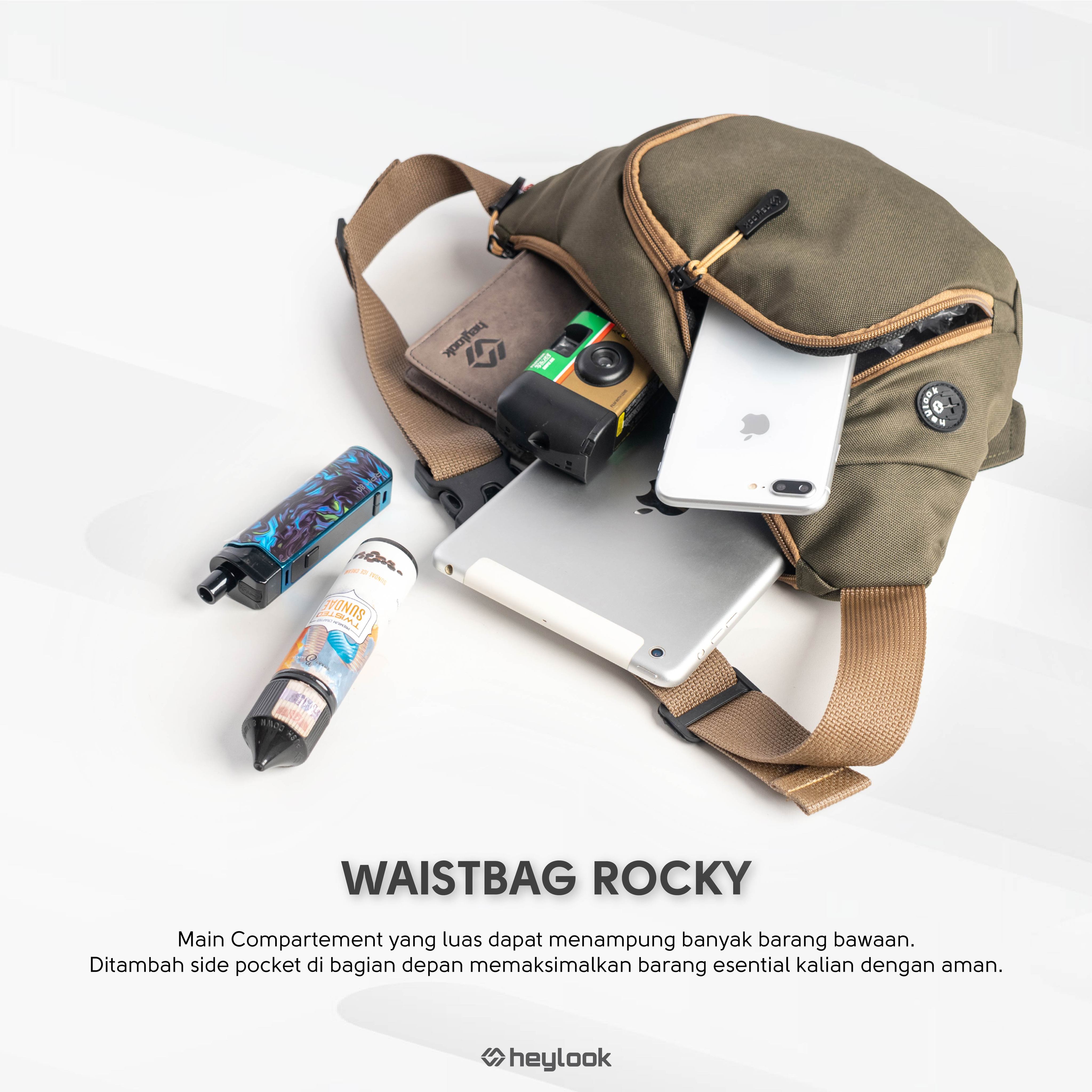 Heylook Official - ROCKY Men's Sling Bag Men's Bag Distro Sling Bag ...
