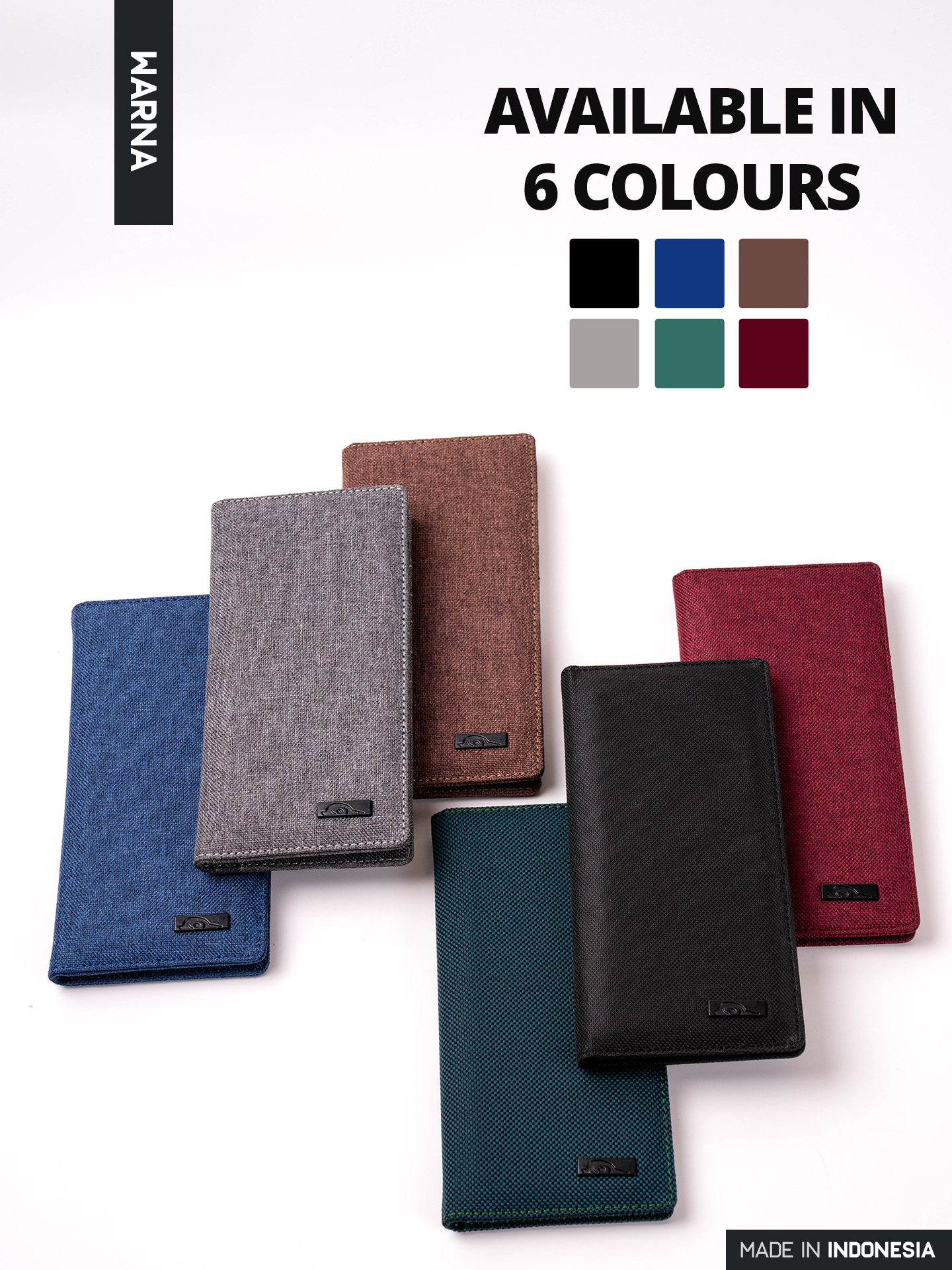 Jfr Men's Long Wallet Canvas Material JP09 | Shopee Malaysia