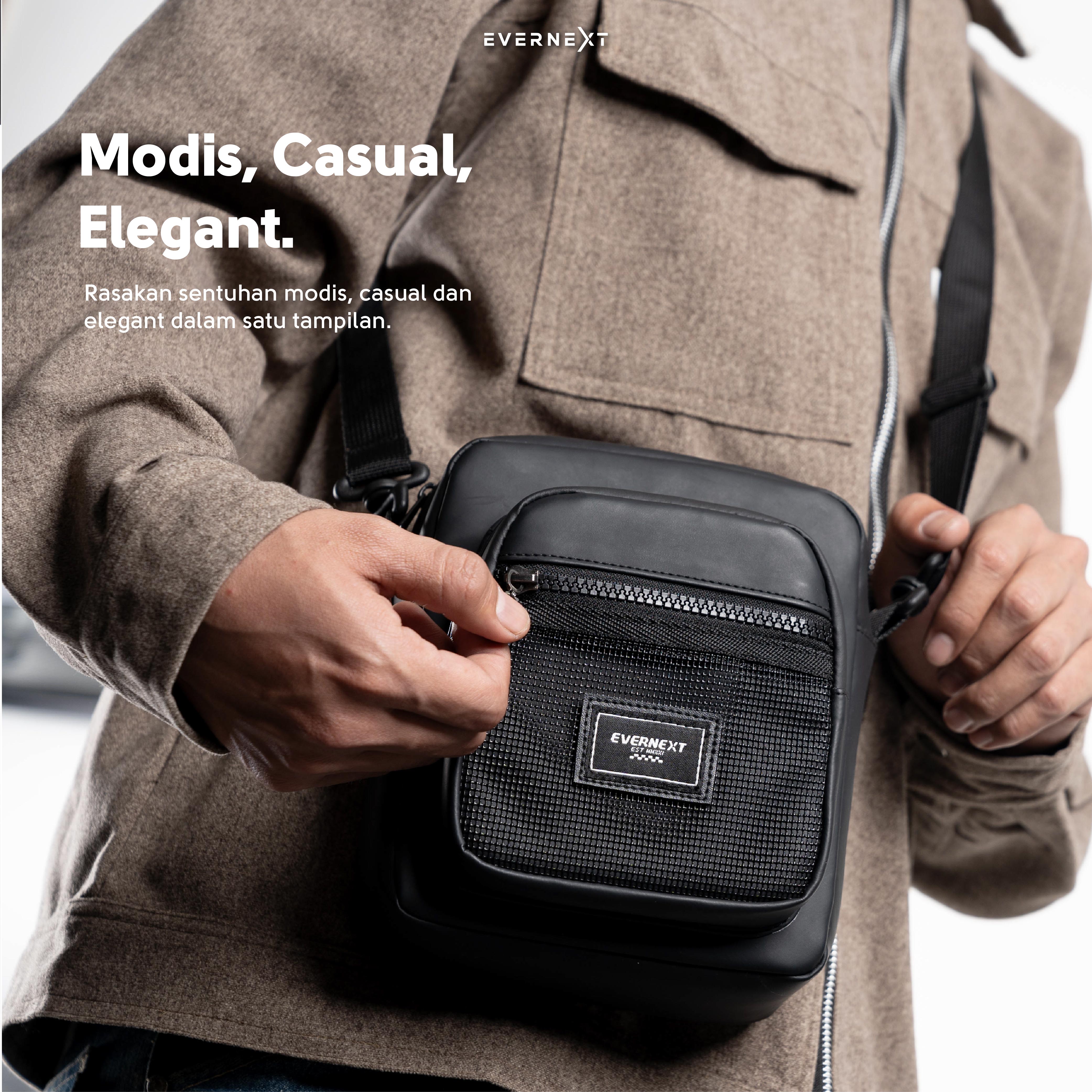 Evernext - Men's Sling Bag Men's Sling Bag Waterproof Sling Bag Savero ...