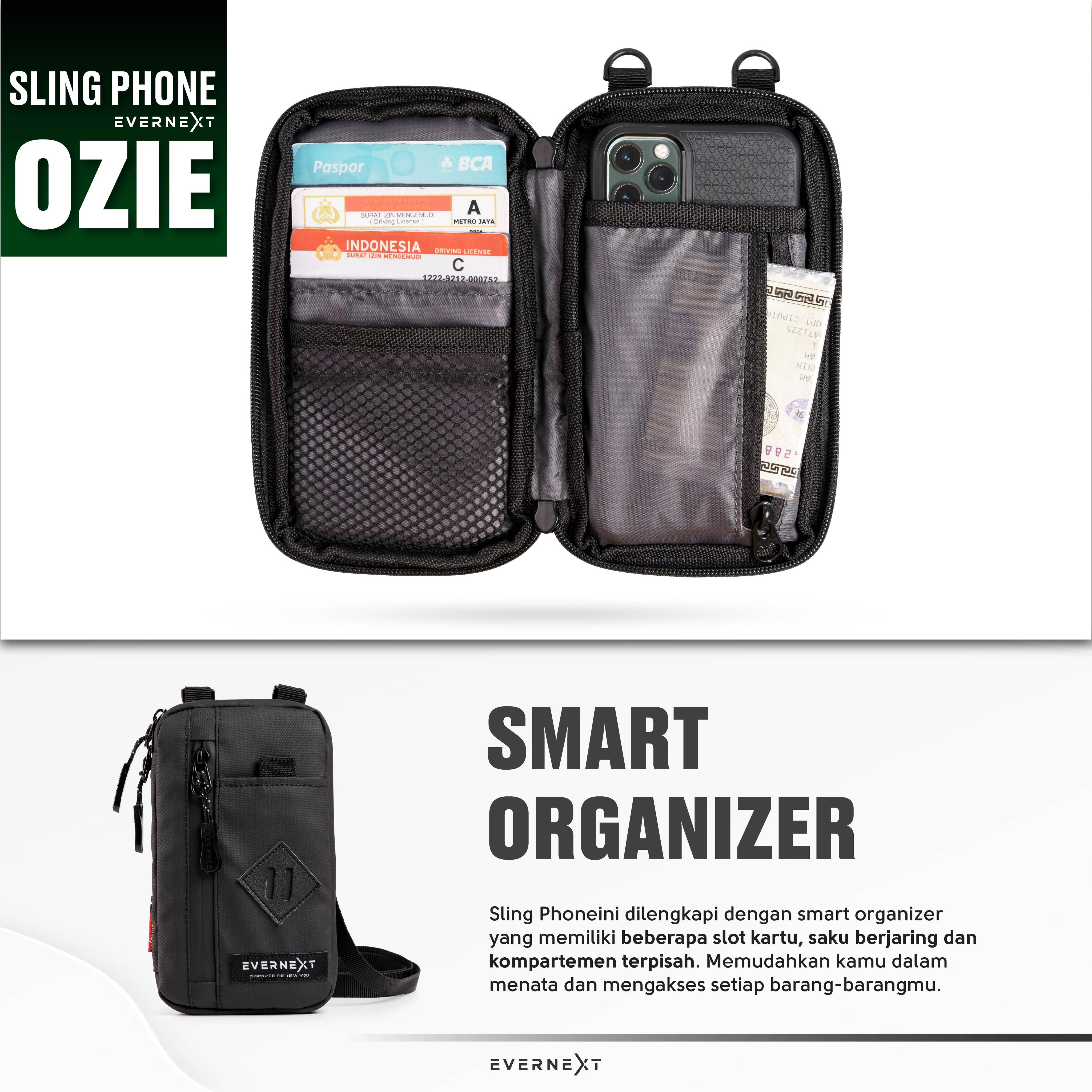 Evernext - Men's Sling Phone, Men's Neck Hanging Bag, Ozie Mini ...
