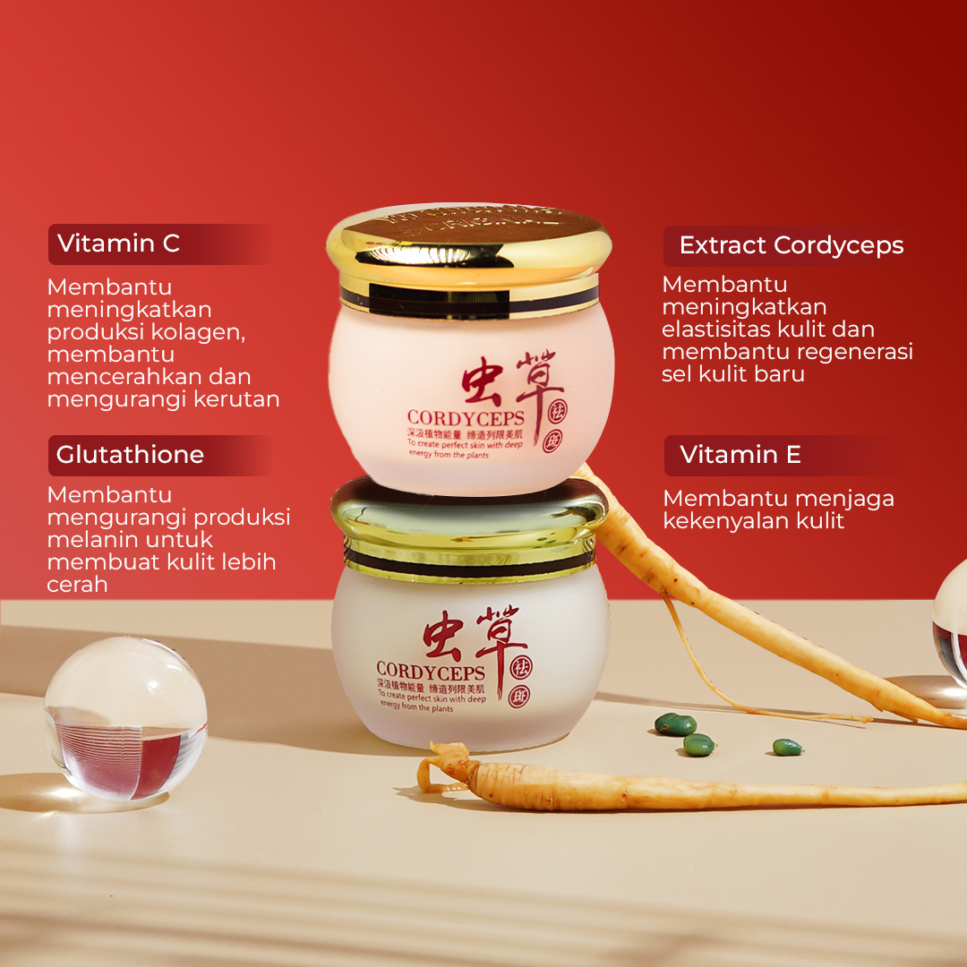 LOKAL [ORIGINAL Local BPOM] YU CHUN MEI Cordyceps Lightening Day ...