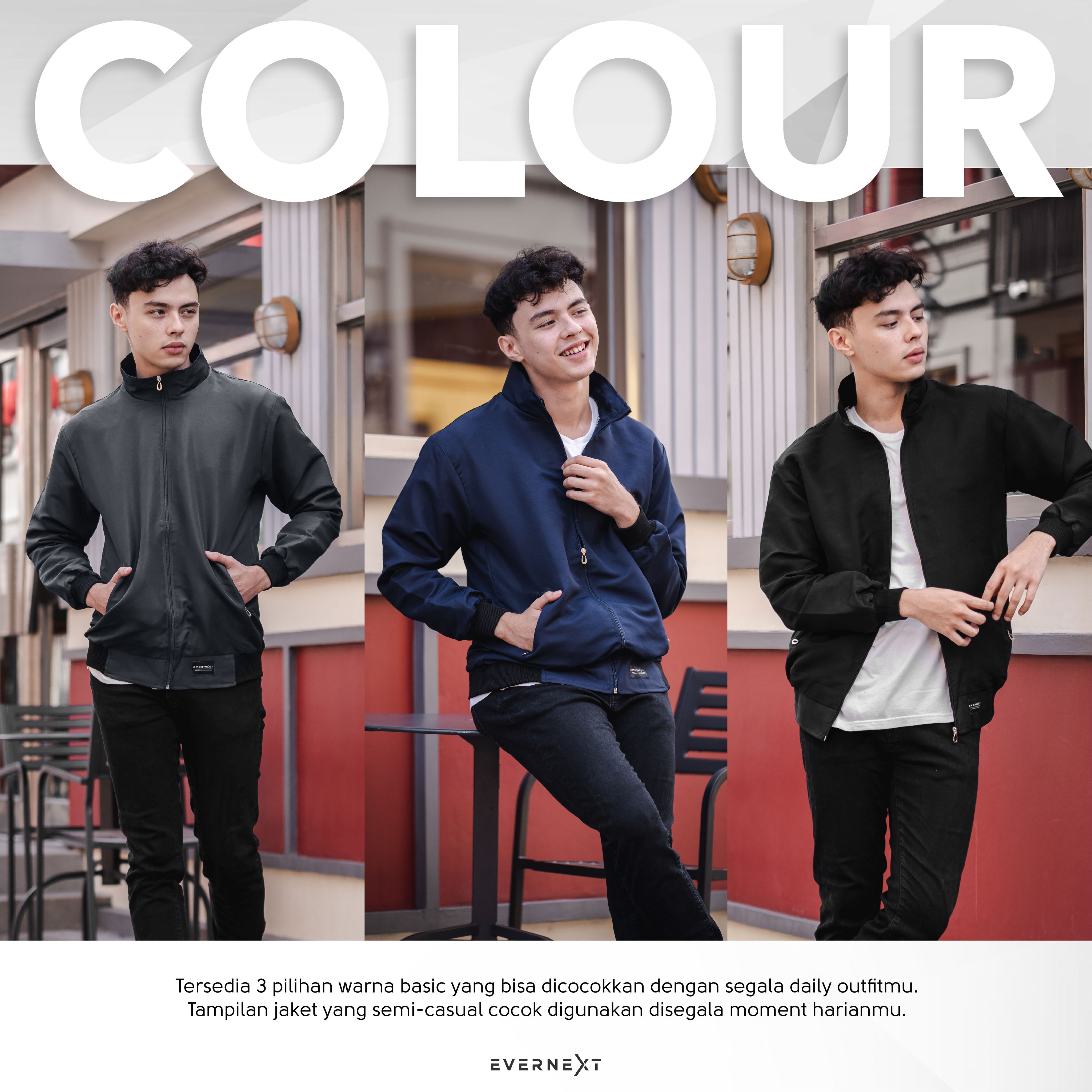 Evernext - Men's Jacket Harrington Smith Jacket Men's Casual Jacket ...