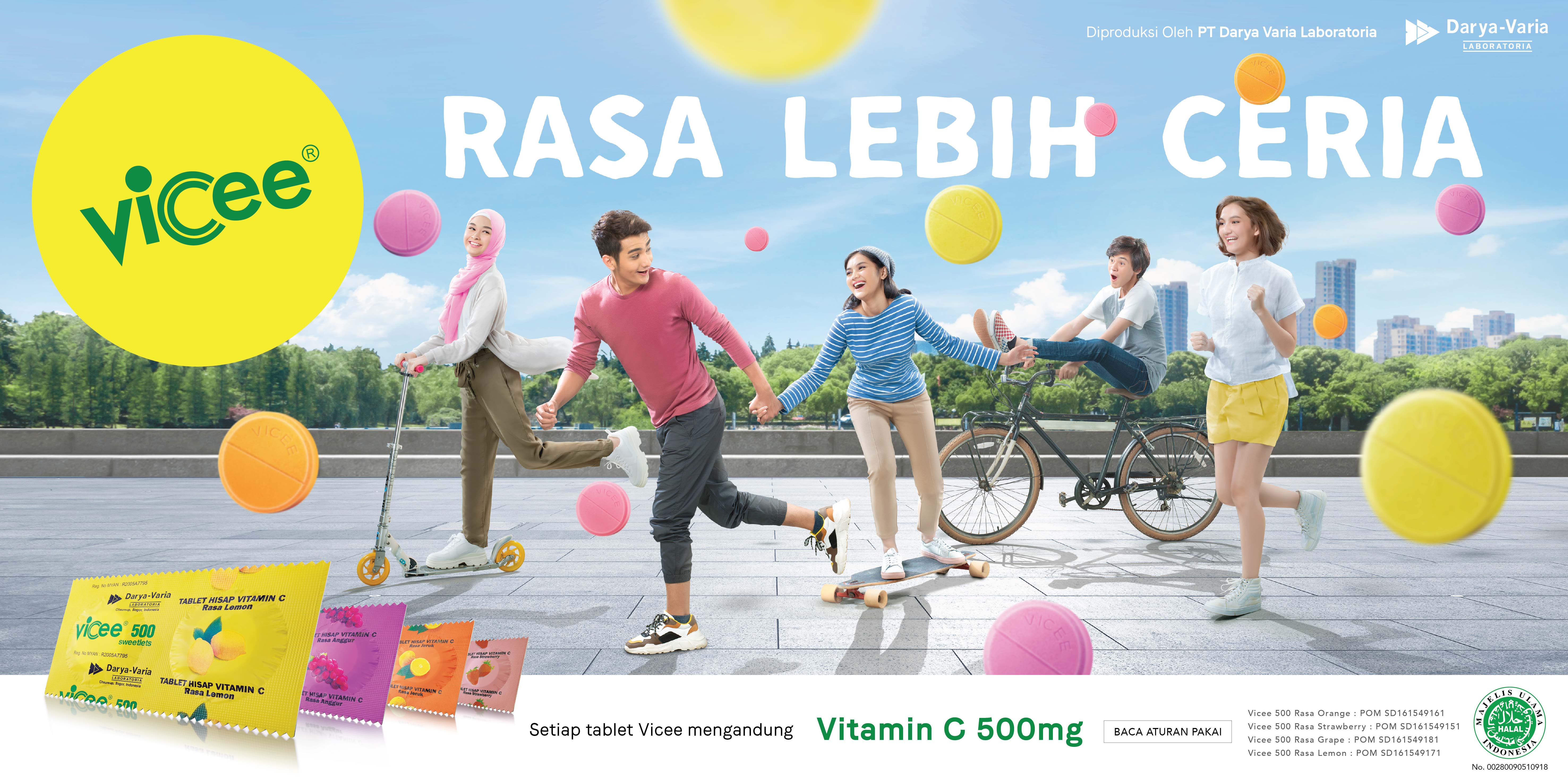 Vicee Orange Vitamin C Daily Supplement Contains 50 Suction Tablets (25 ...