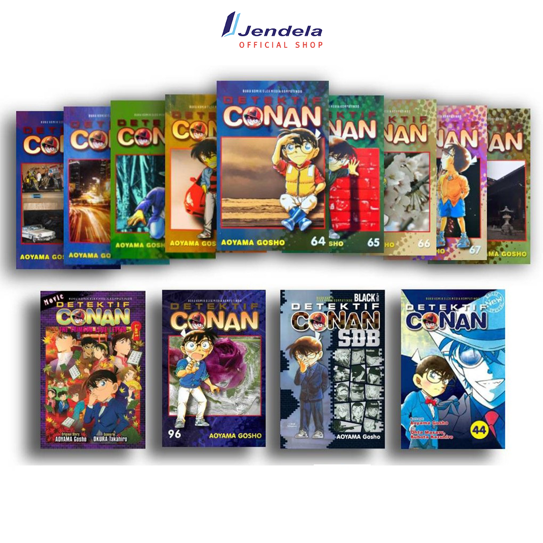 Complete Detective Conan Series Comics | Shopee Malaysia