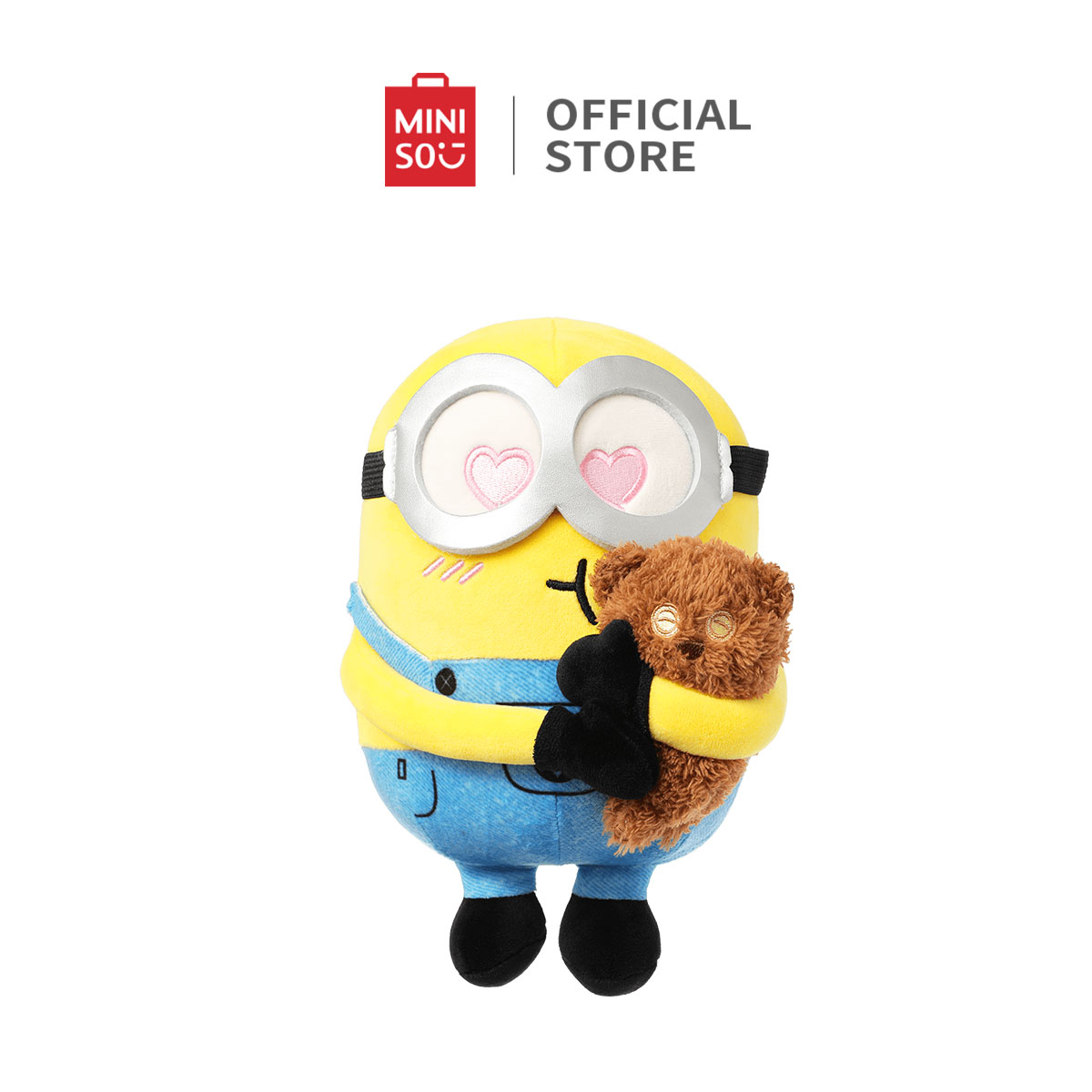 Miniso x Bob+Team Collection Plush Toy Doll Plush Toy Minions Costume ...
