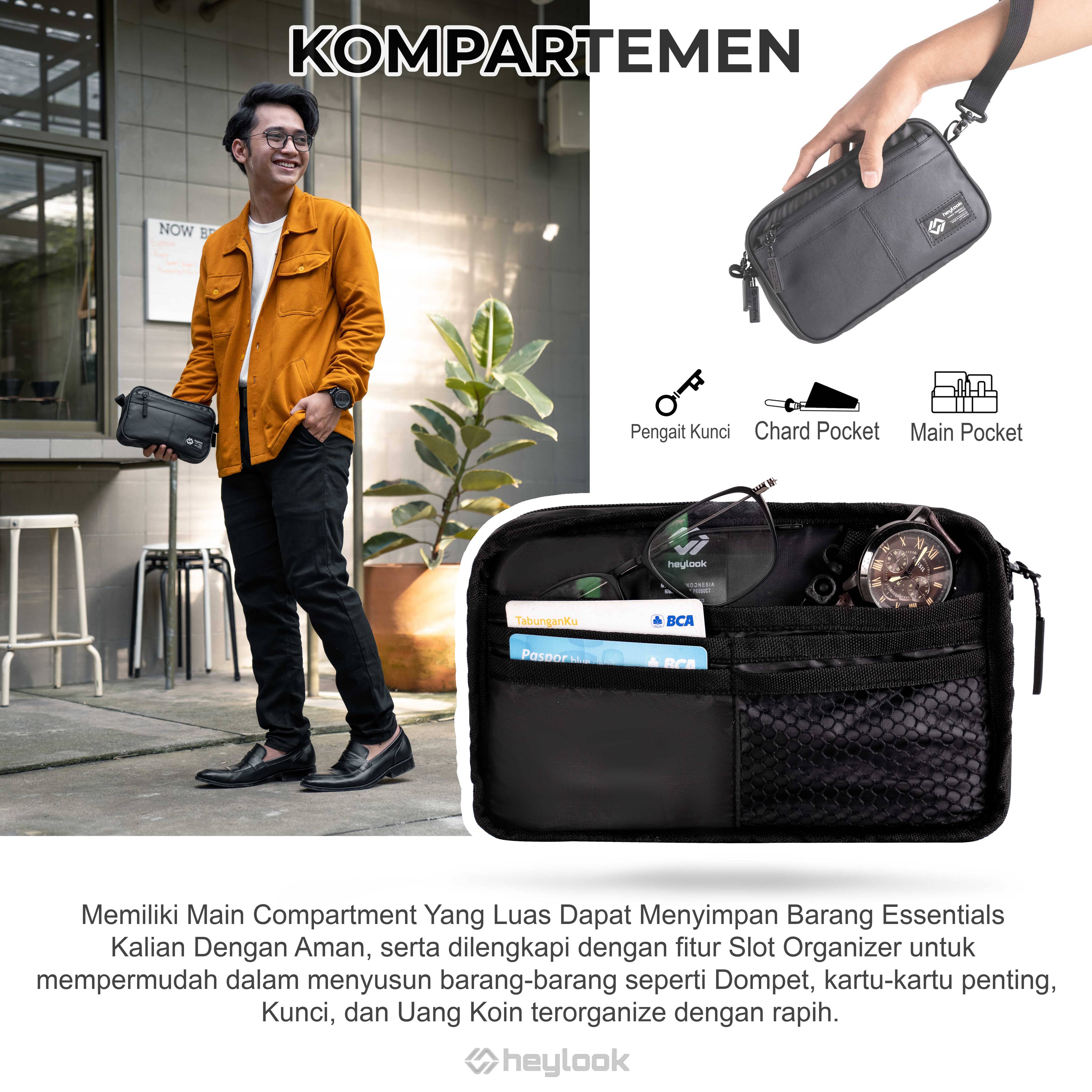 Exclusive - Hand Bag Bag DIXON Multi-Function 3 in 1 Sling Bag ...
