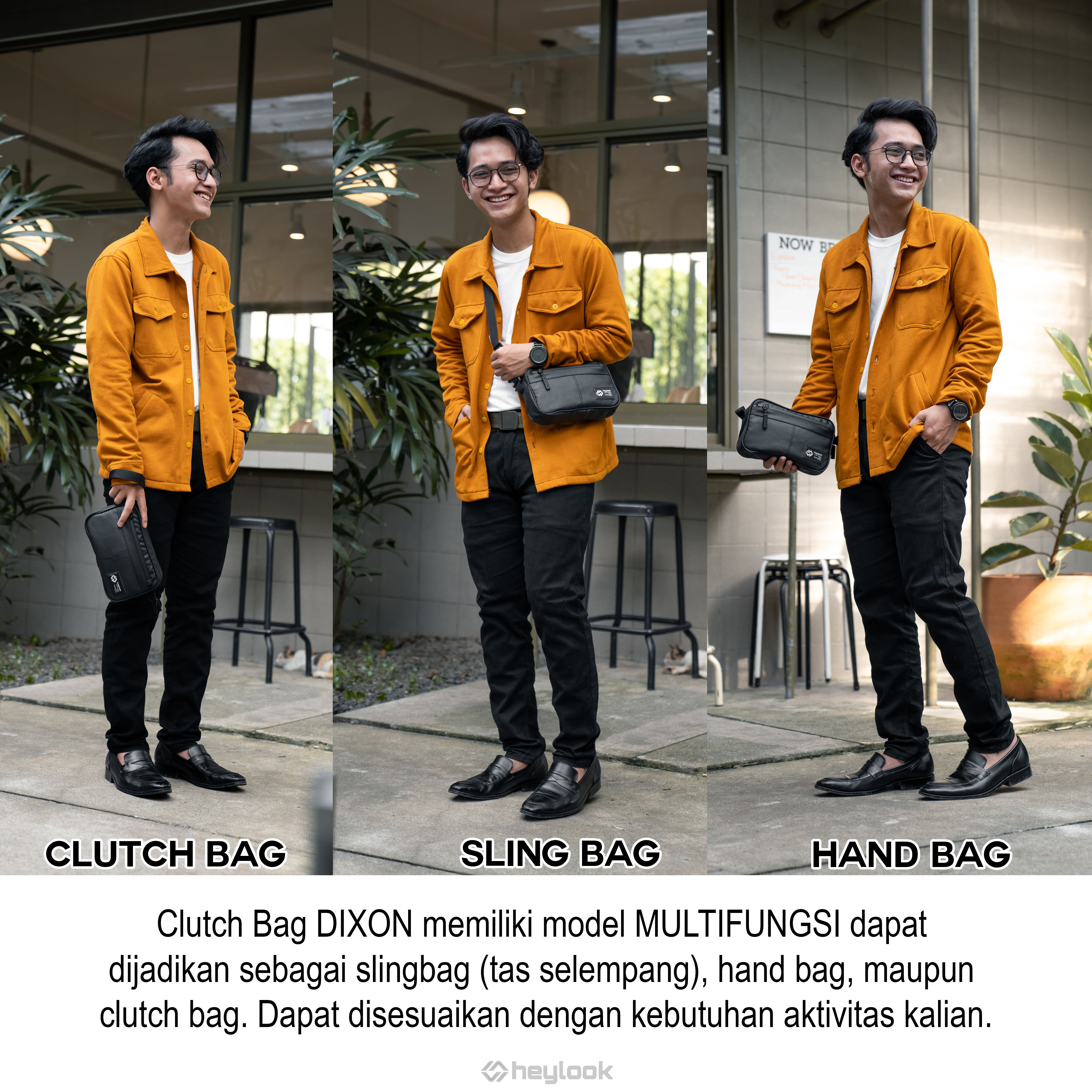 Exclusive - Hand Bag Bag DIXON Multi-Function 3 in 1 Sling Bag ...