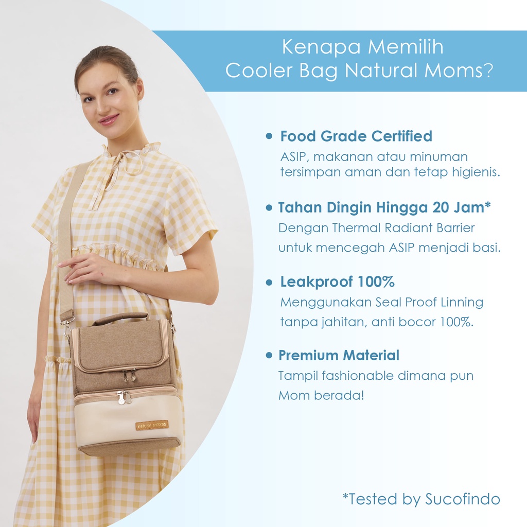Asi BAG | Natural Moms Breast Milk Cooler Bag | Jlo | Shopee Malaysia