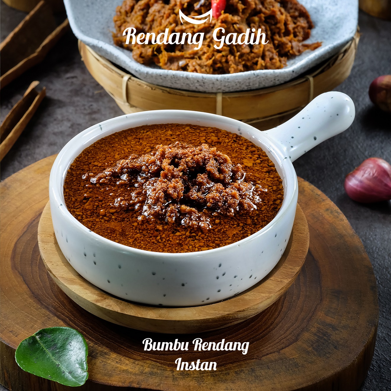 Rendang Gadih - Package Of 3pcs Instant Medium Spicy Rendang Seasoning ...