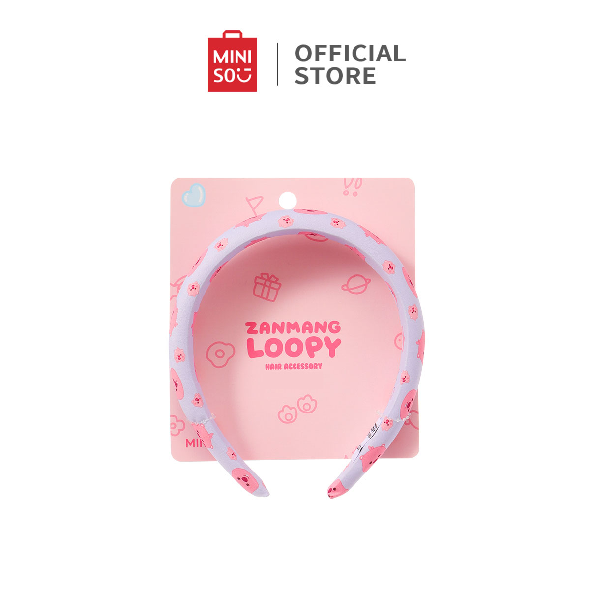 Miniso x ZANMANG Loopy Collection Hair Hoop Hair Circle Suitable For ...