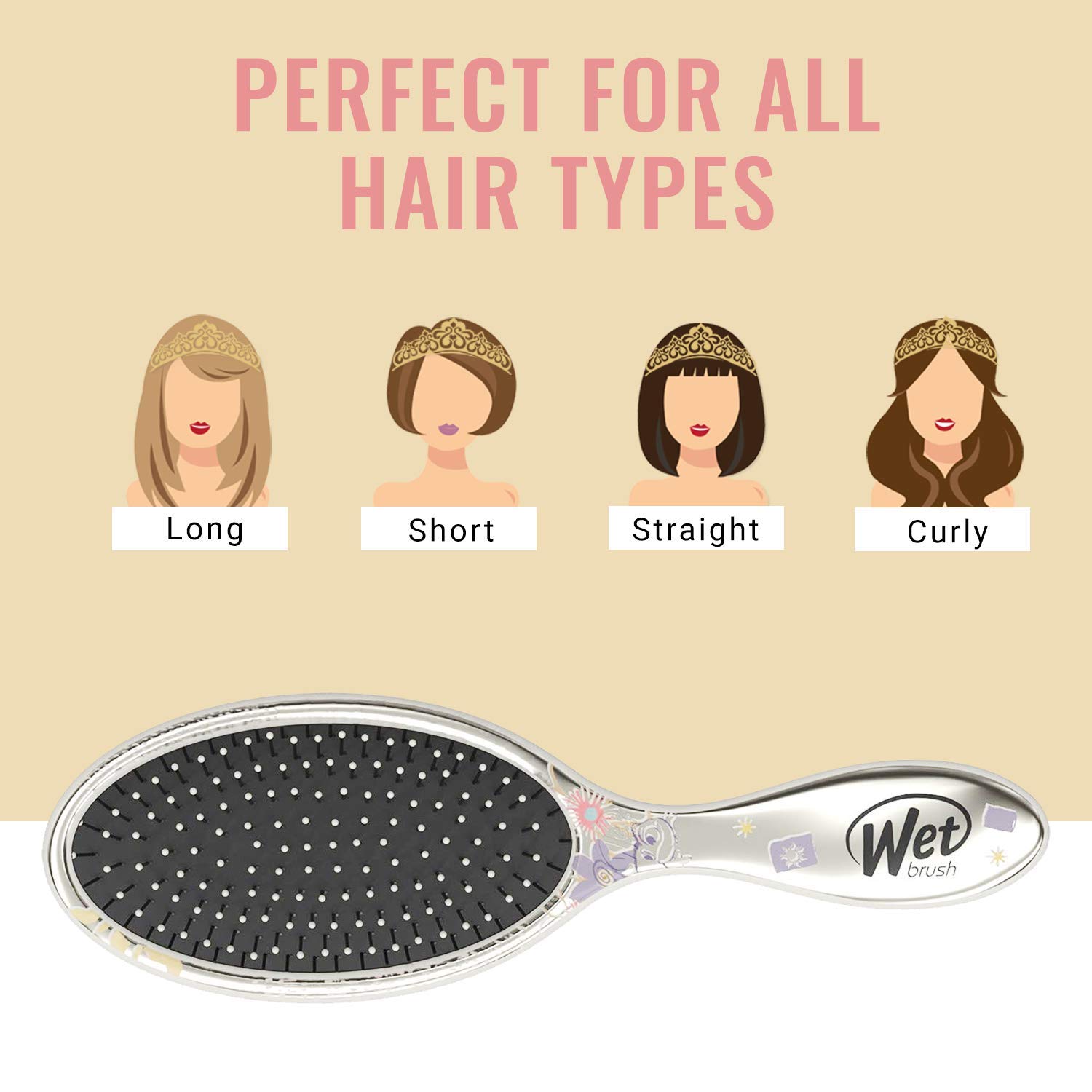 The Wet Brush Disney Princess Wholehearted Rapunzel | Shopee Malaysia