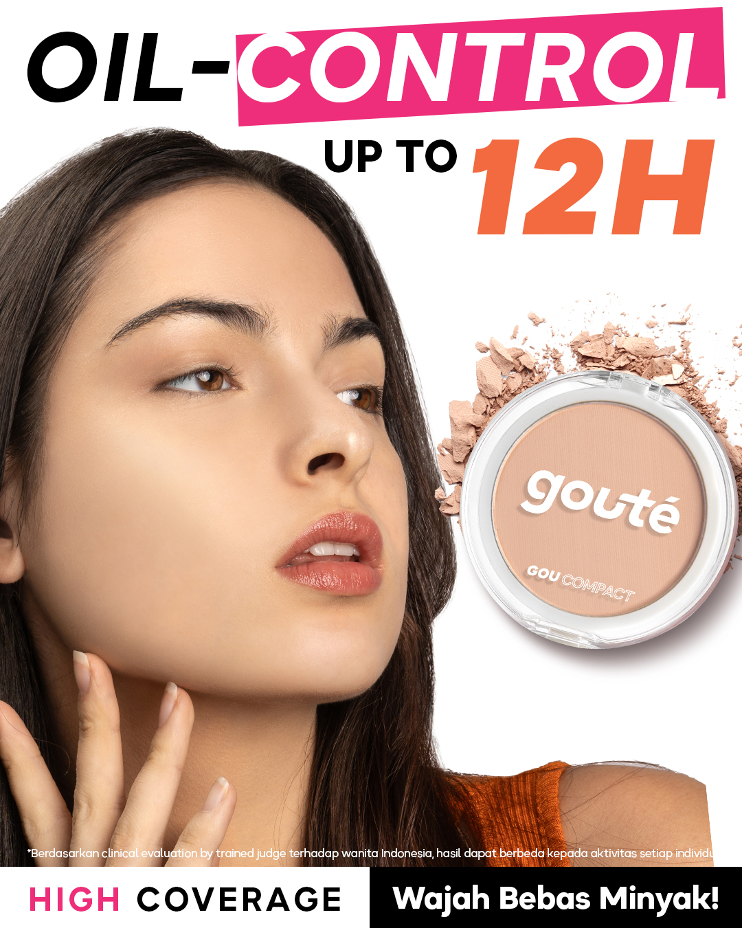 Straight Compact Powder Matte Oil Control | Goucompact Velvet Finish No ...