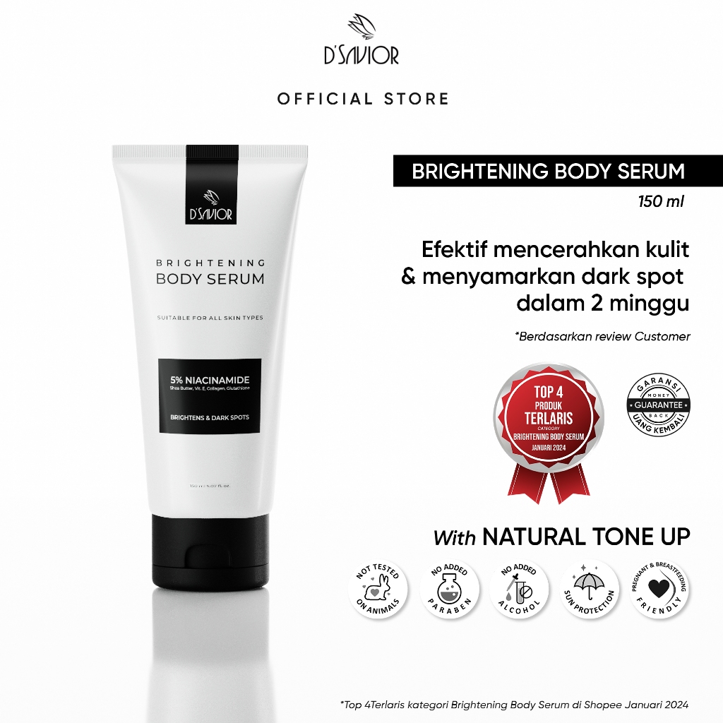Dsavior Brightening Body Serum Original Body Brightening Lotion Removes ...
