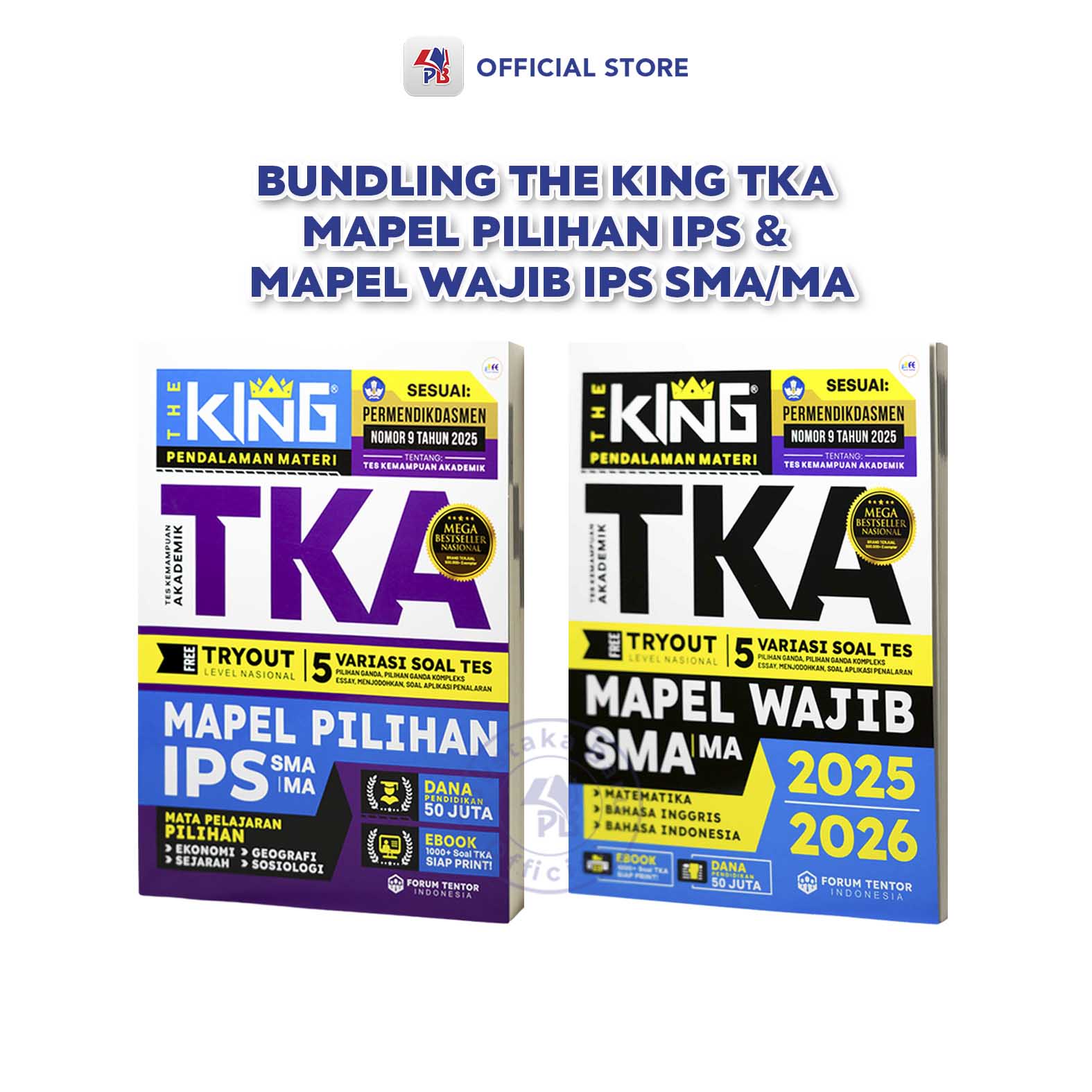 TKA 2025/2026 SMA Book: Bundling TKA IPS SMA MA 2025 2026 / The King ...