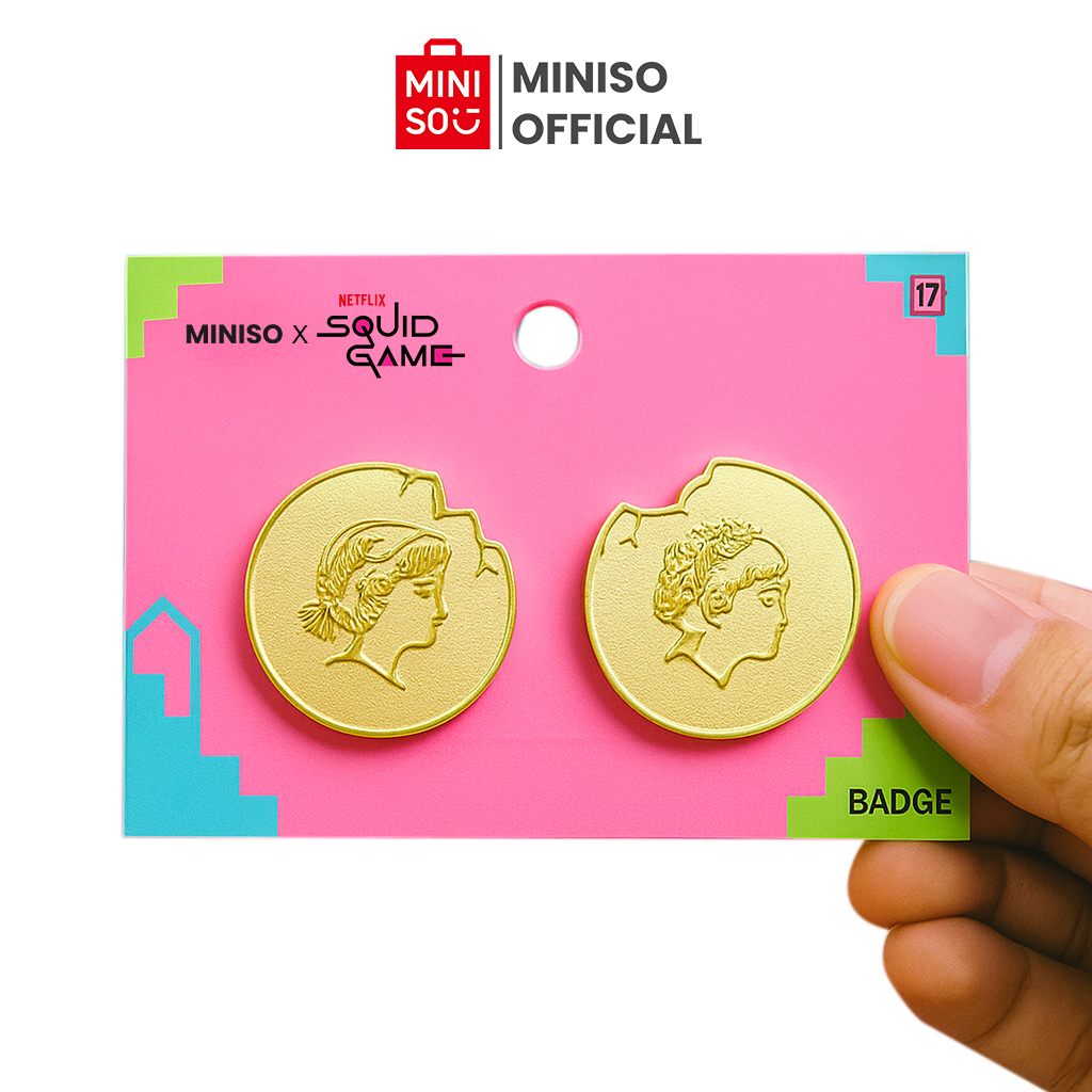 MINISO x SQUID GAME Collection badge Pin/Squid Game Character badge ...