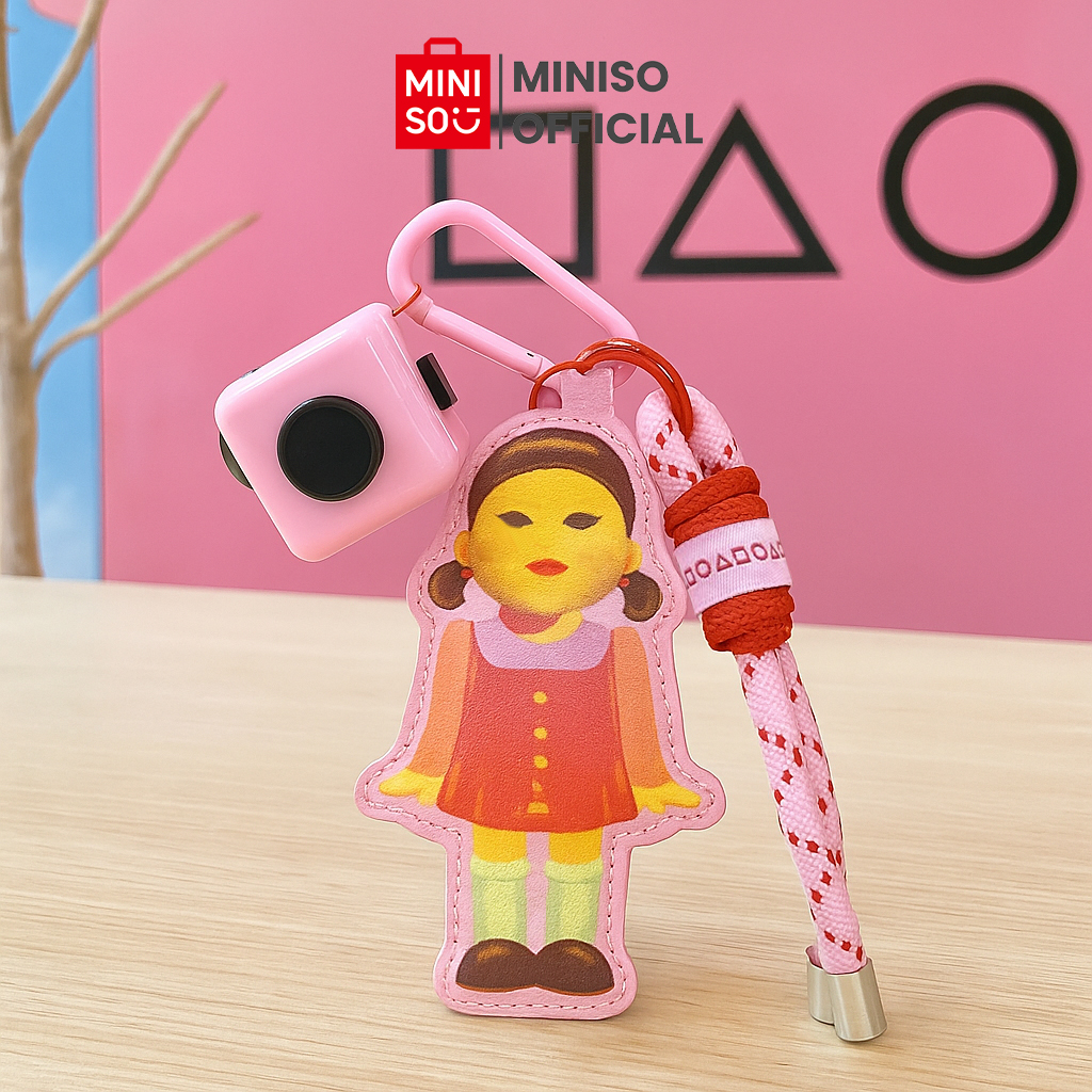 GANTUNGAN MINISO x SQUID GAME Collection Stress Toy Pendant Squid Game ...