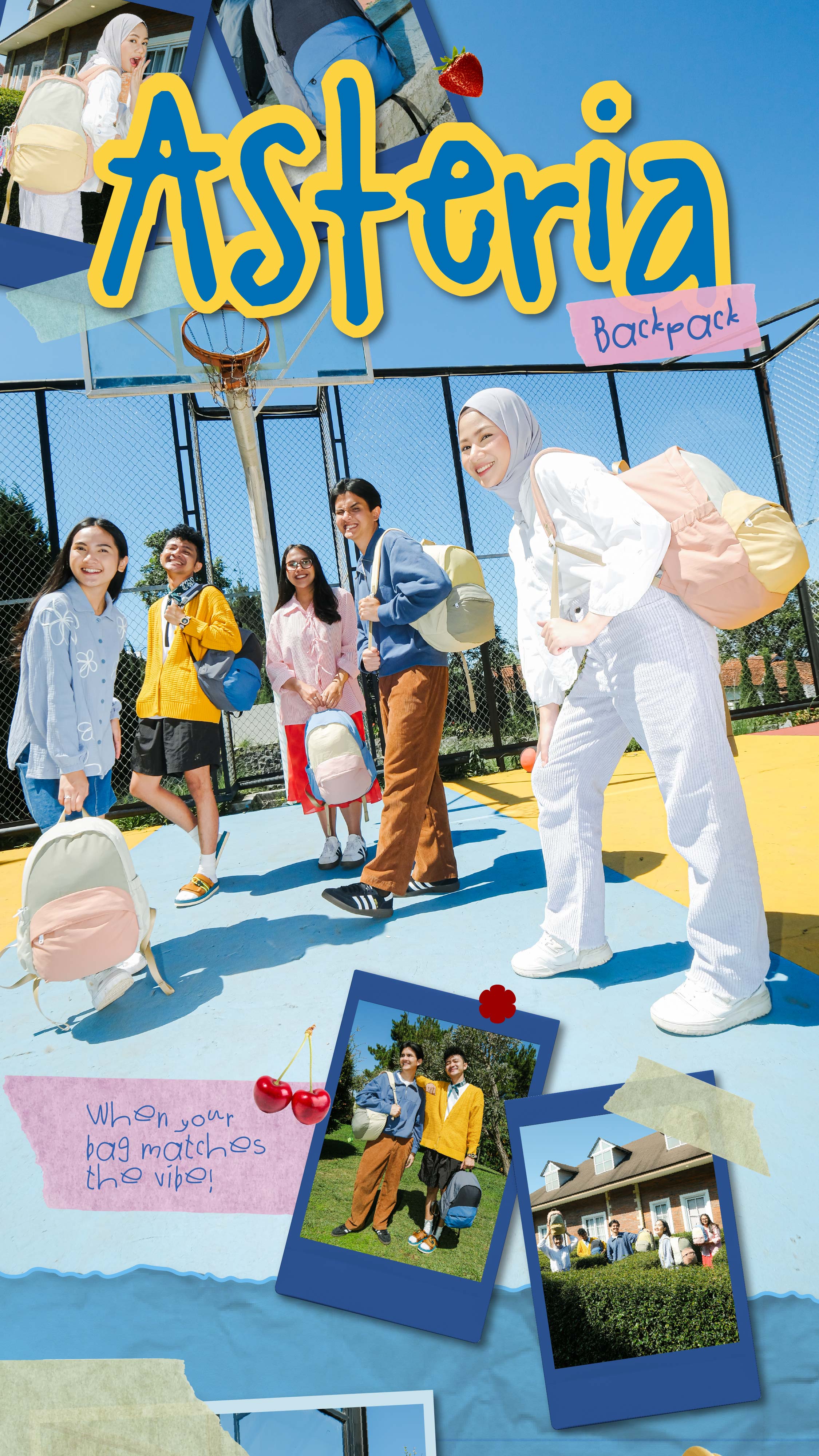 School Bag - Asteria Backpack - Visval - Backpack | Shopee Malaysia