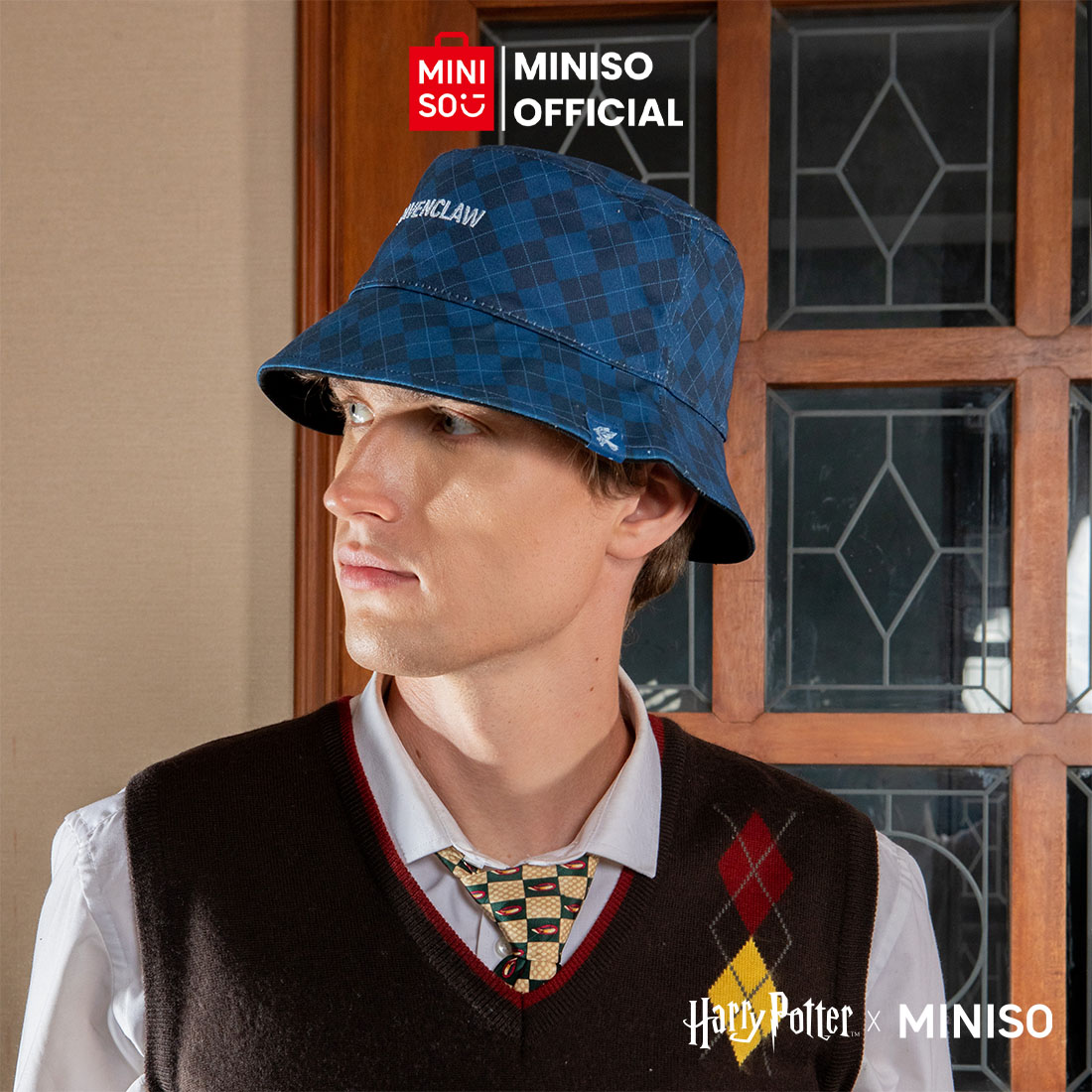 Miniso x Harry Potter Double Sided Bucket Hat Fashion Korean Style ...