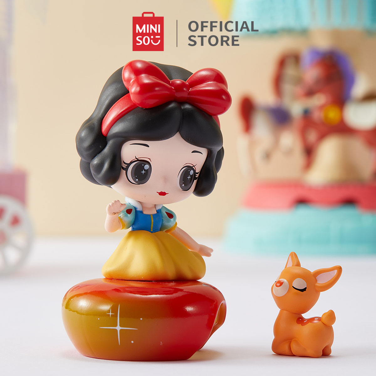 Miniso Blind Box Disney Princess Fairy Tale Town Blind Box Collectible ...
