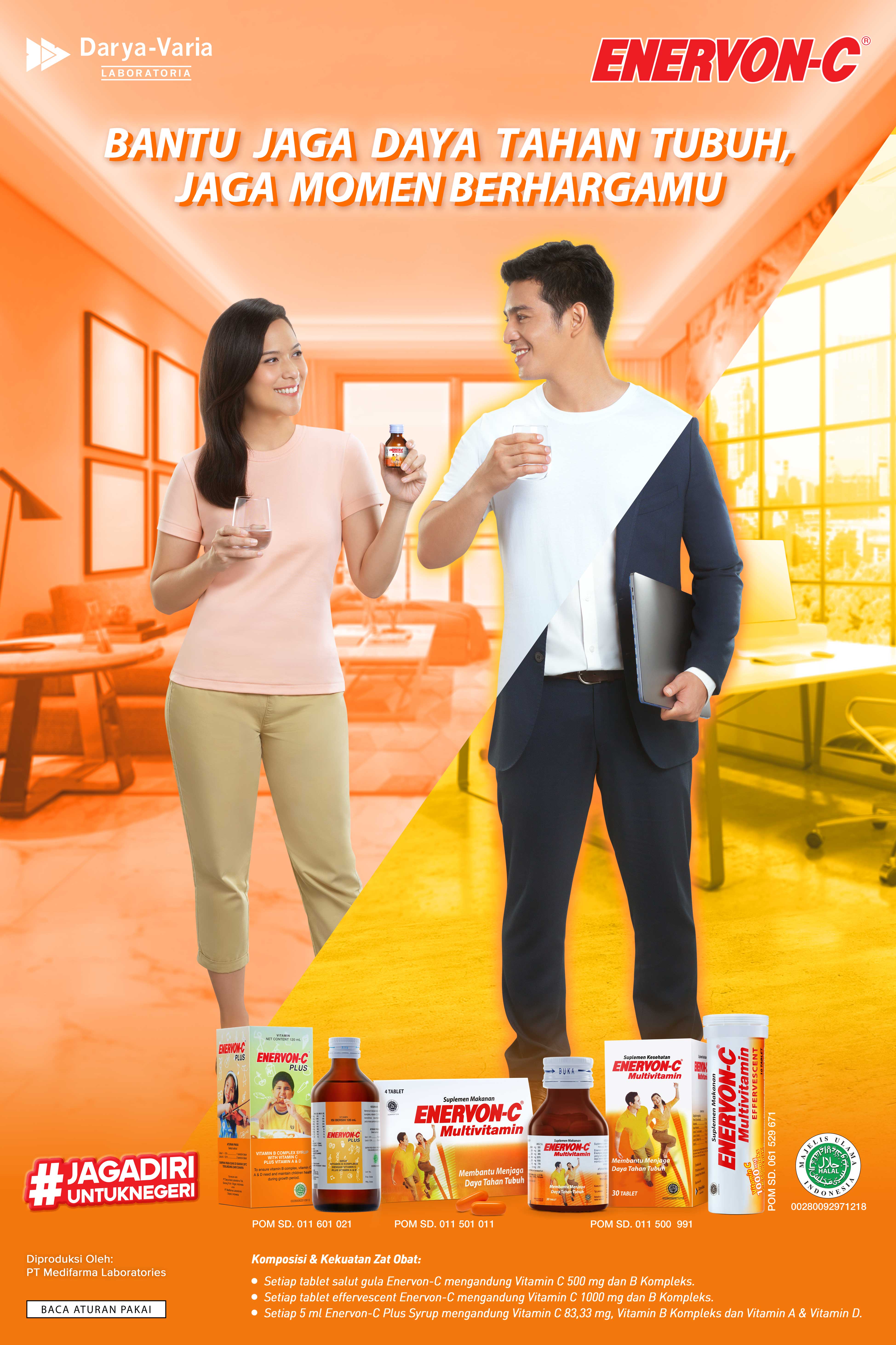 Complete Family Protection Package ( Enervon-C Bottle contains 30 ...