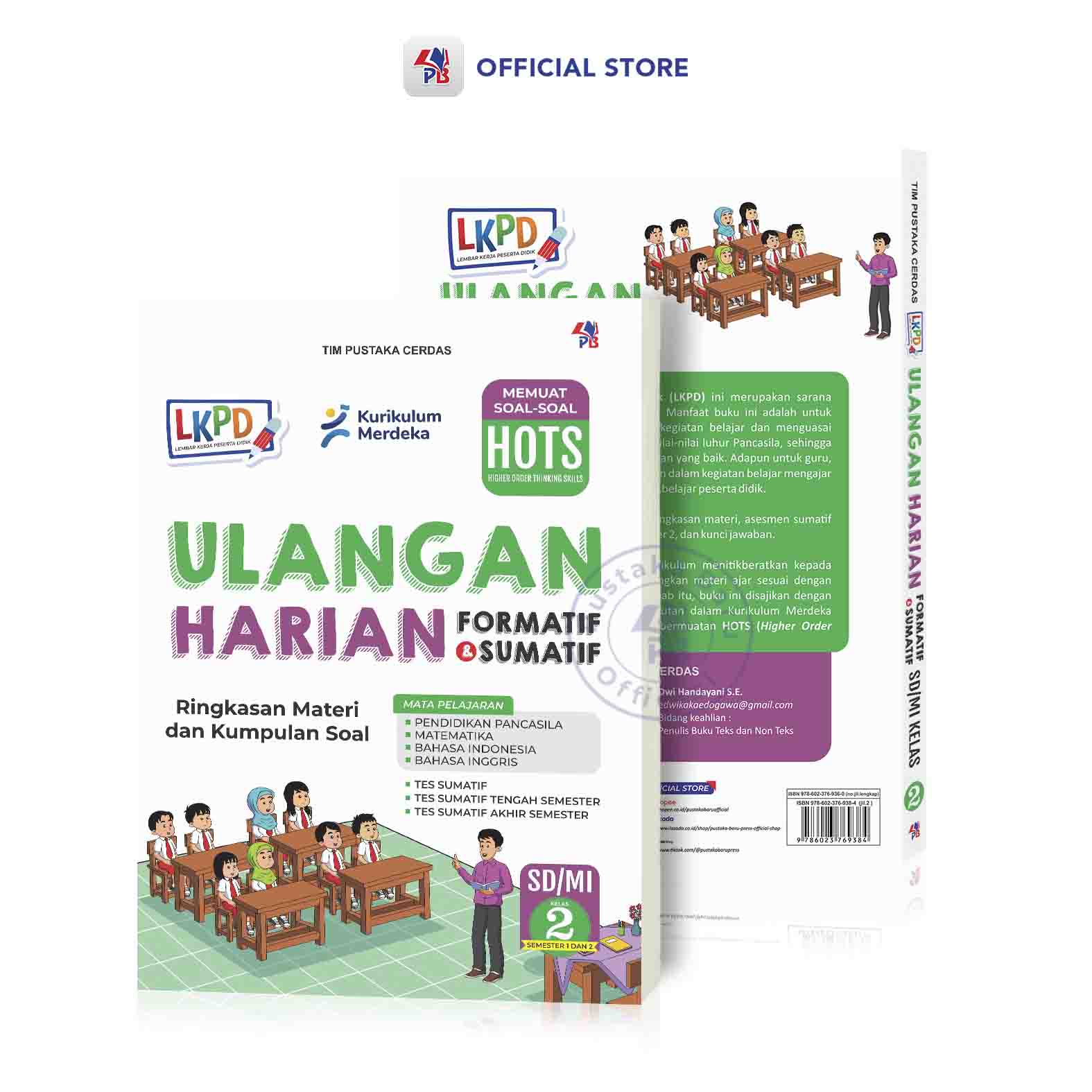 Mi / LKPD SD Test Book Formative & Summative Daily Tests Merdeka ...