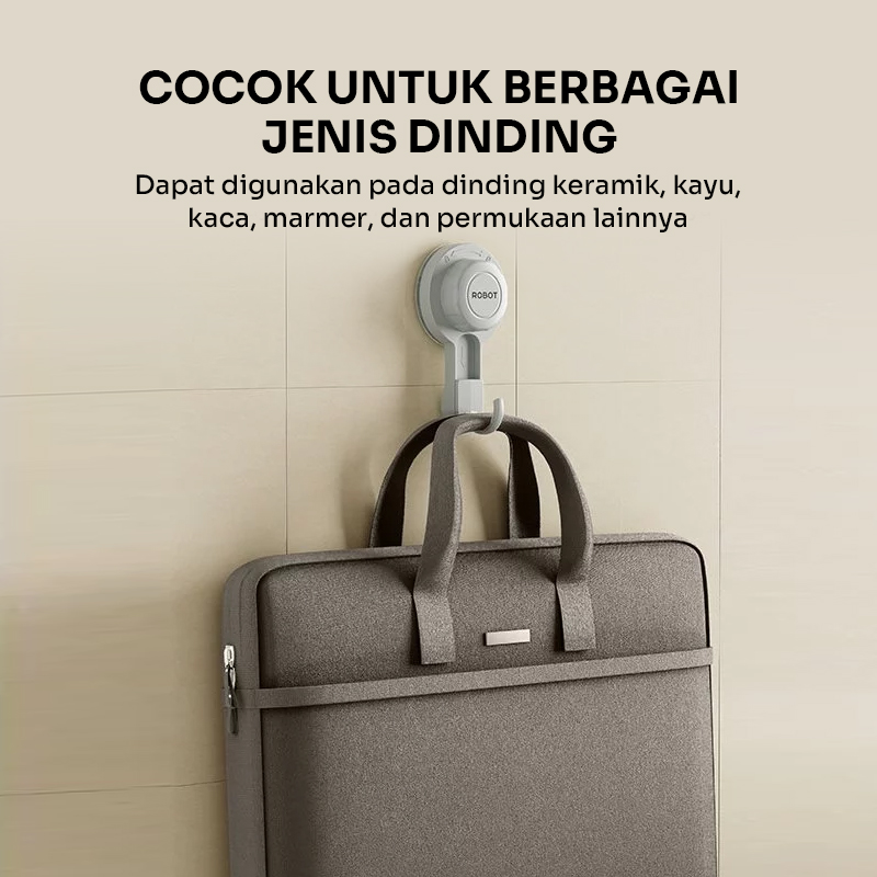 GANTUNGAN Robot Multifunctional Hanger Home Aesthetic Toilet Hanger ...