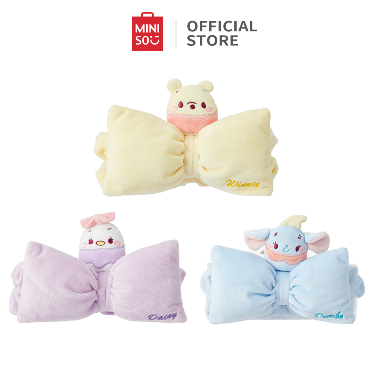 Miniso x Disney Ufufy Collection Bow Headband | Shopee Malaysia