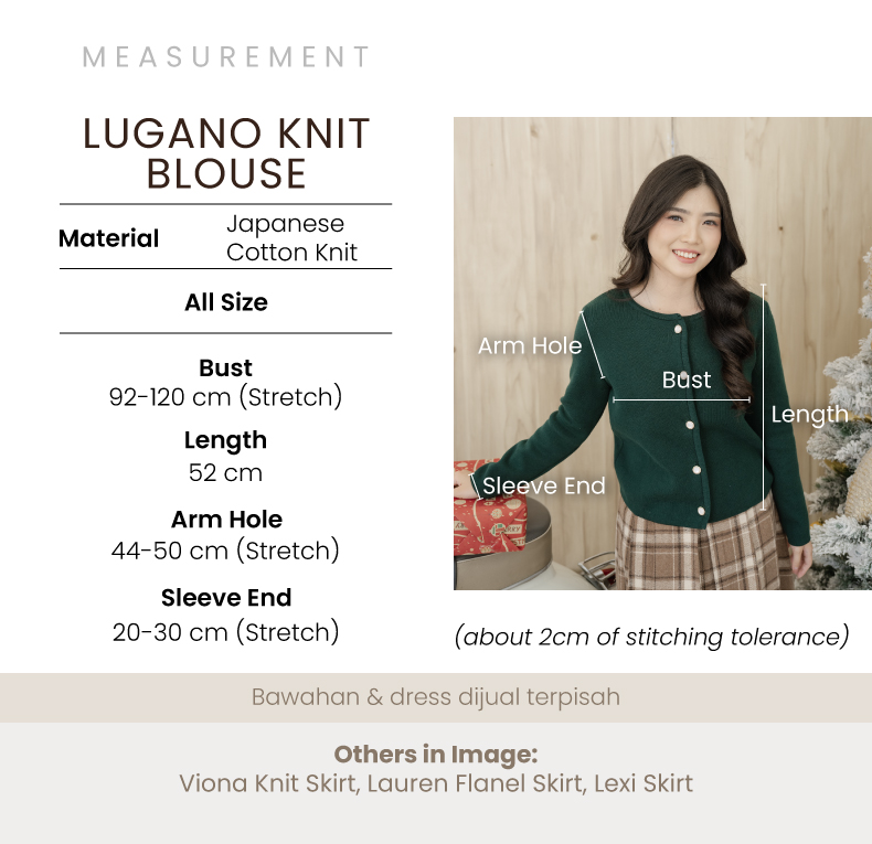 Beatrice Clothing Lugano Knit Blouse - Long Sleeve Knit Outer | Shopee ...