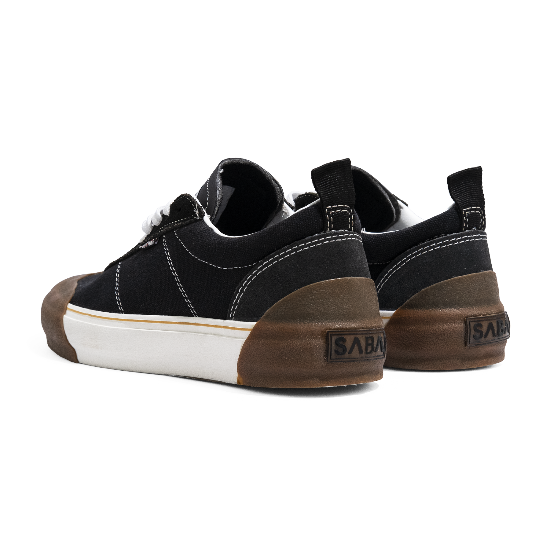 Saba Cosmo Black White Mono Dark Gum - Men's Women's Sneakers | Shopee ...