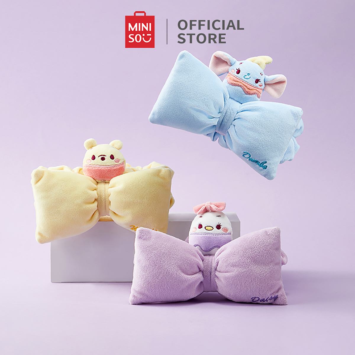 Miniso x Disney Ufufy Collection Bow Headband | Shopee Malaysia