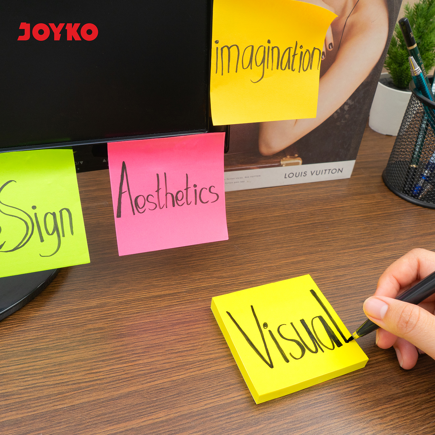 Memo Stick / Sticky Note / Memo Paper / Sticky Memo Joyko MMS-0654C ...