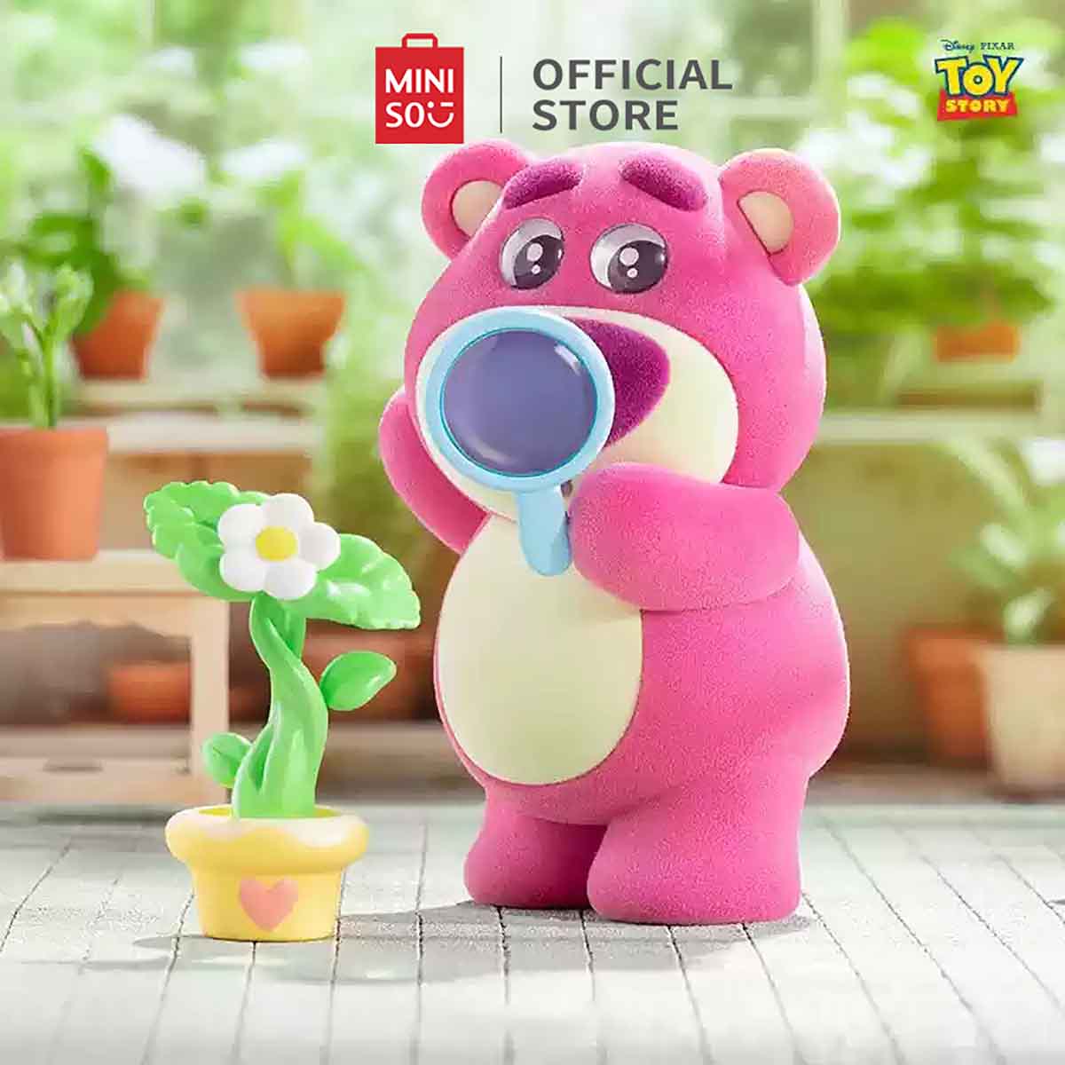 Miniso Disney Toy Story Action Figure Box Lotso Strawberry Orchard ...