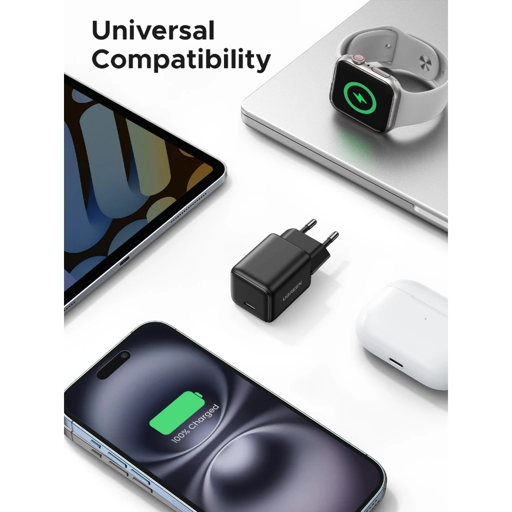 Ugreen Wall Charger GaN N Series PD Port Type C Cable Set C to Type C ...