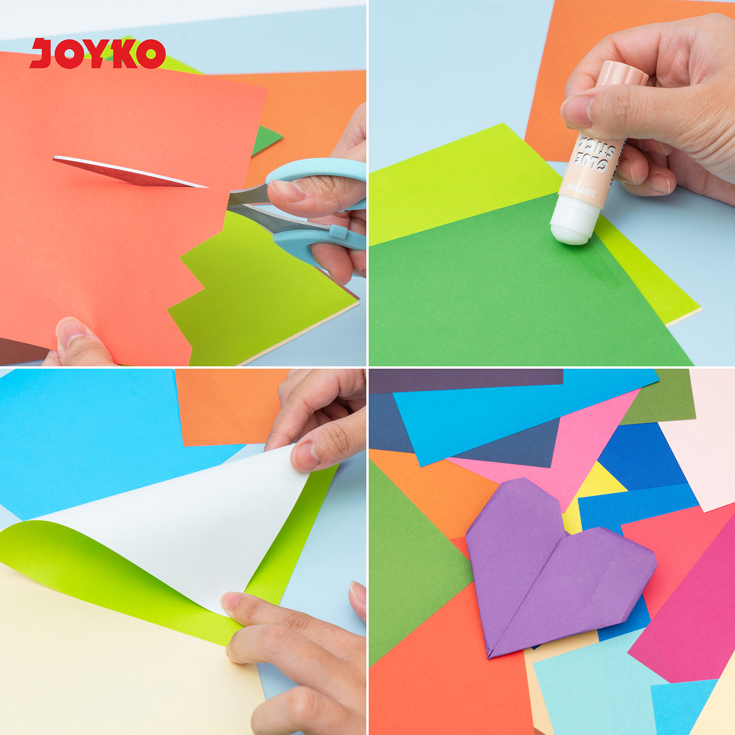 Origami Paper Kertas Lipat Seni Joyko OGP-304 15x15 cm | Shopee Malaysia