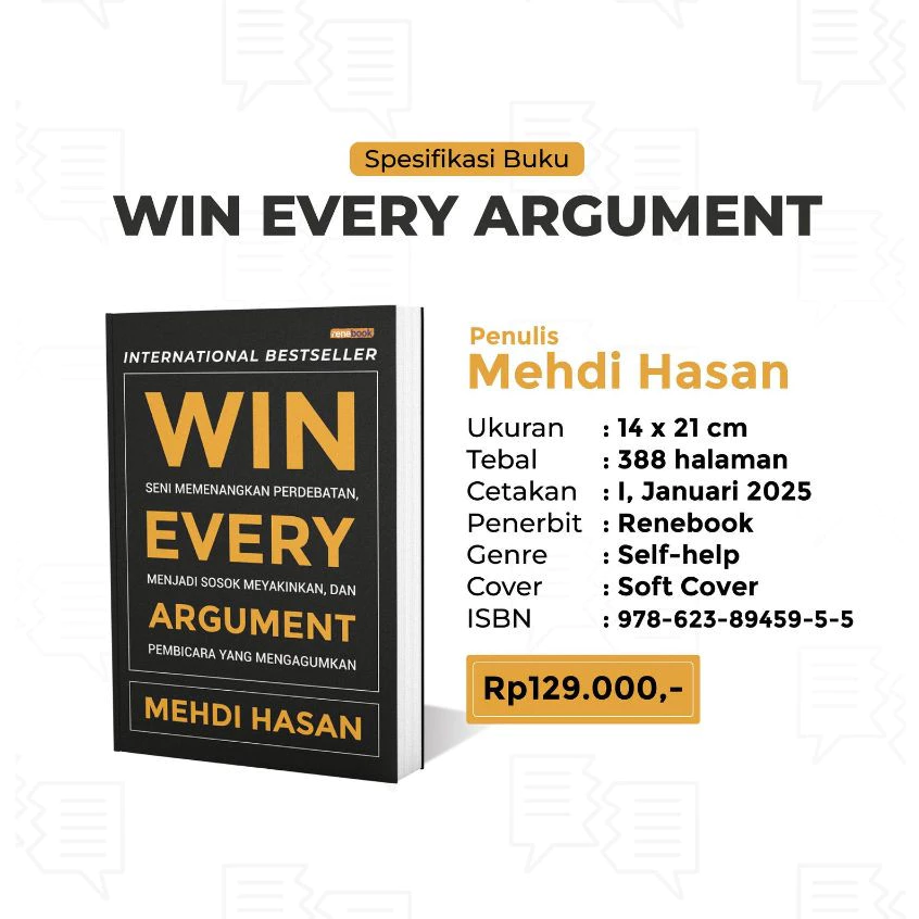 Win Every Argument Book: The Art of Winning the Dourage to Become a Socise and Influence - Mehdi ...