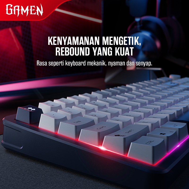 Gamen Keyboard Membrane Feel Metic Like Original GK300 Mechanical ...
