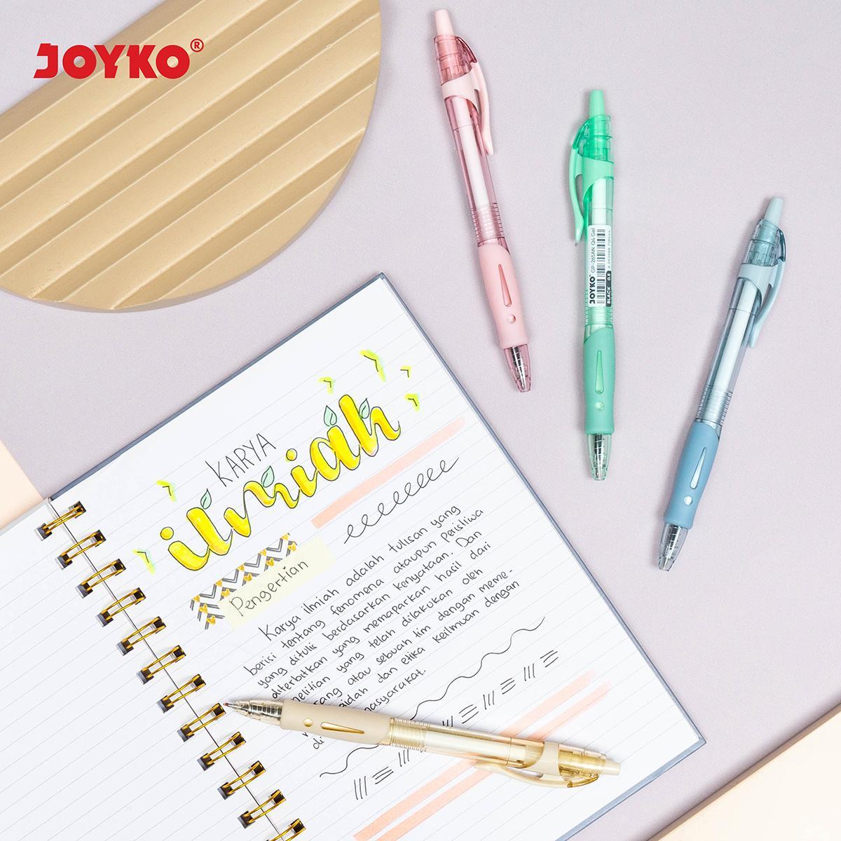 JOYKO Gel Pen 1 Pack GP-265AN Q4 Gel 0.5mm Contains 12 Pcs | Shopee Malaysia