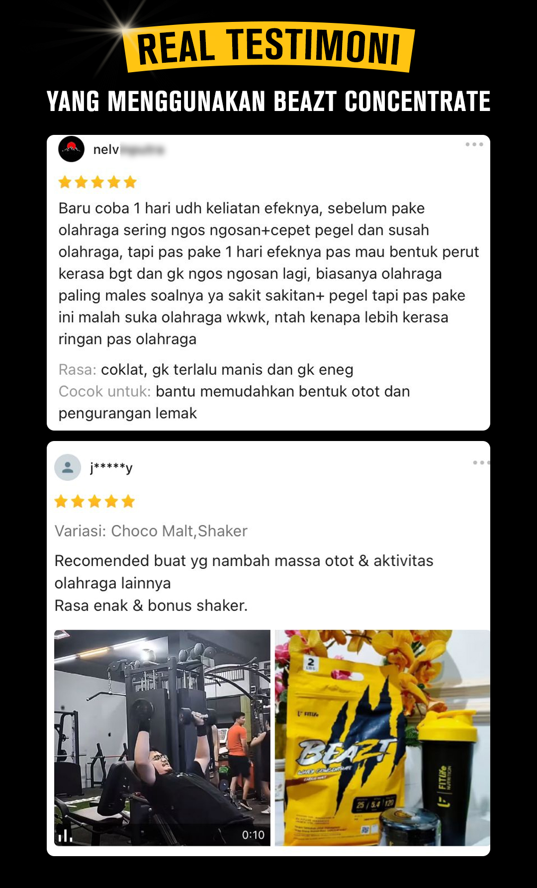 (EXCLUSIVE COLLABORATION) FITlife Beazt 2lbs/900gr - Whey Protein Concentrate (Ex Wpro) | Shopee ...