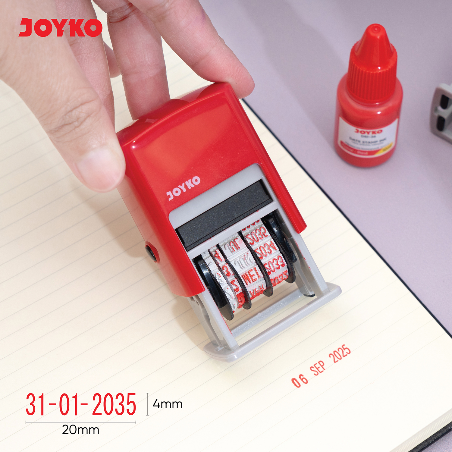 JOYKO Date Stamp S-75 Self Inking Date Stamp | Shopee Malaysia