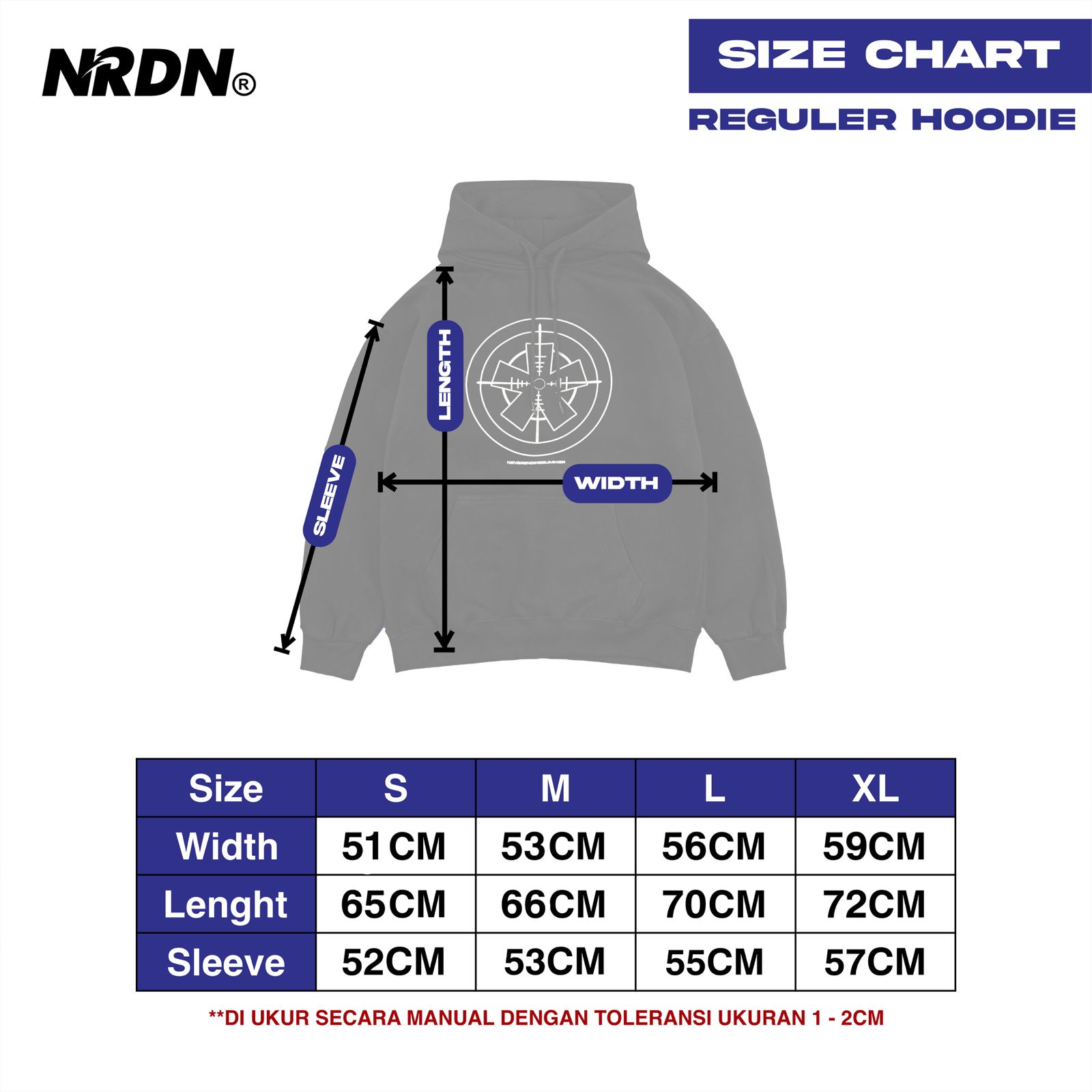 NRDN Clothing Sweater HOODIE CRAVING | Shopee Malaysia