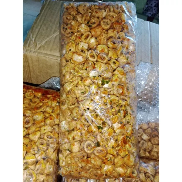 Orange Leaf Spicy Cuttlefish Chips 500g/250g | Shopee Malaysia