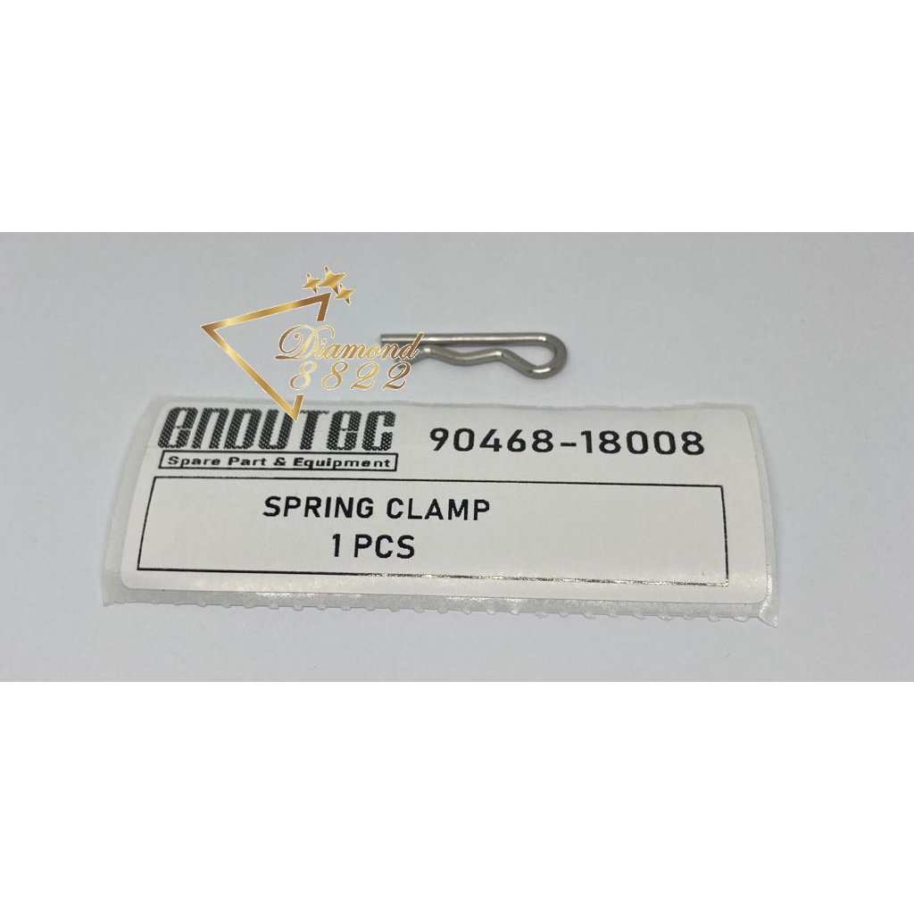 MESIN Spring CLAMP CLIP 40HP Capsule 90468-18008 OUTBOARD Engine Spare ...