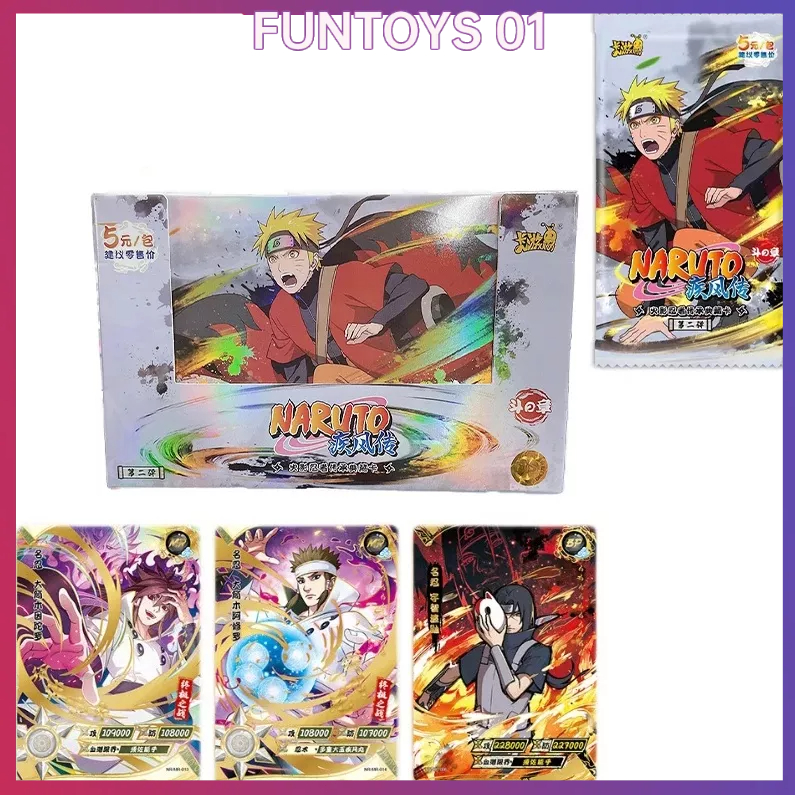New Full set KAYOU Naruto Card SP Heritage Booster Collection Card Box ...