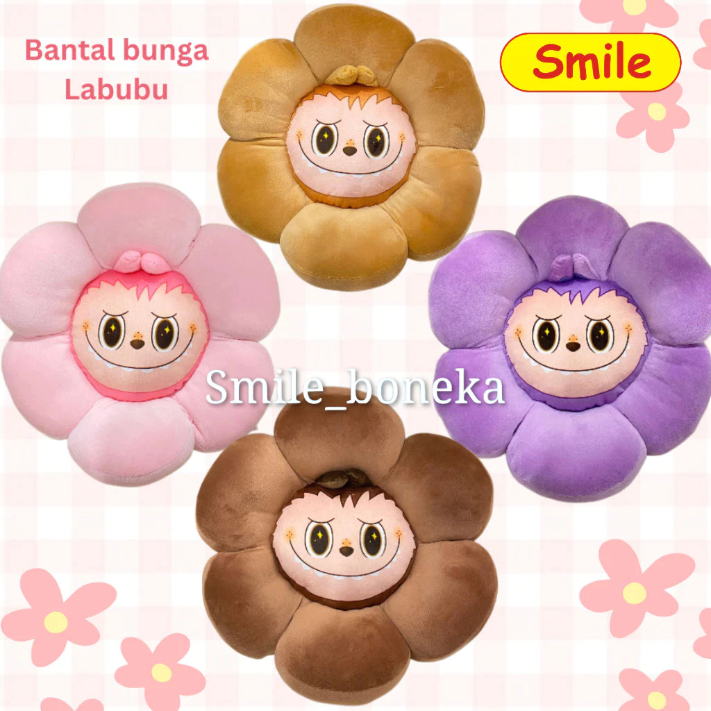 Sb/ Plush Toys Pillow Flower Sofa Flower Labubu The Monster Exciting ...